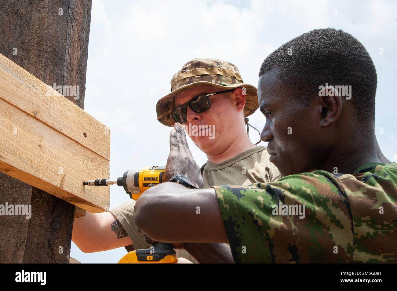 A member of the Nebraska Army National Guard's Wahoo-based 623rd ...