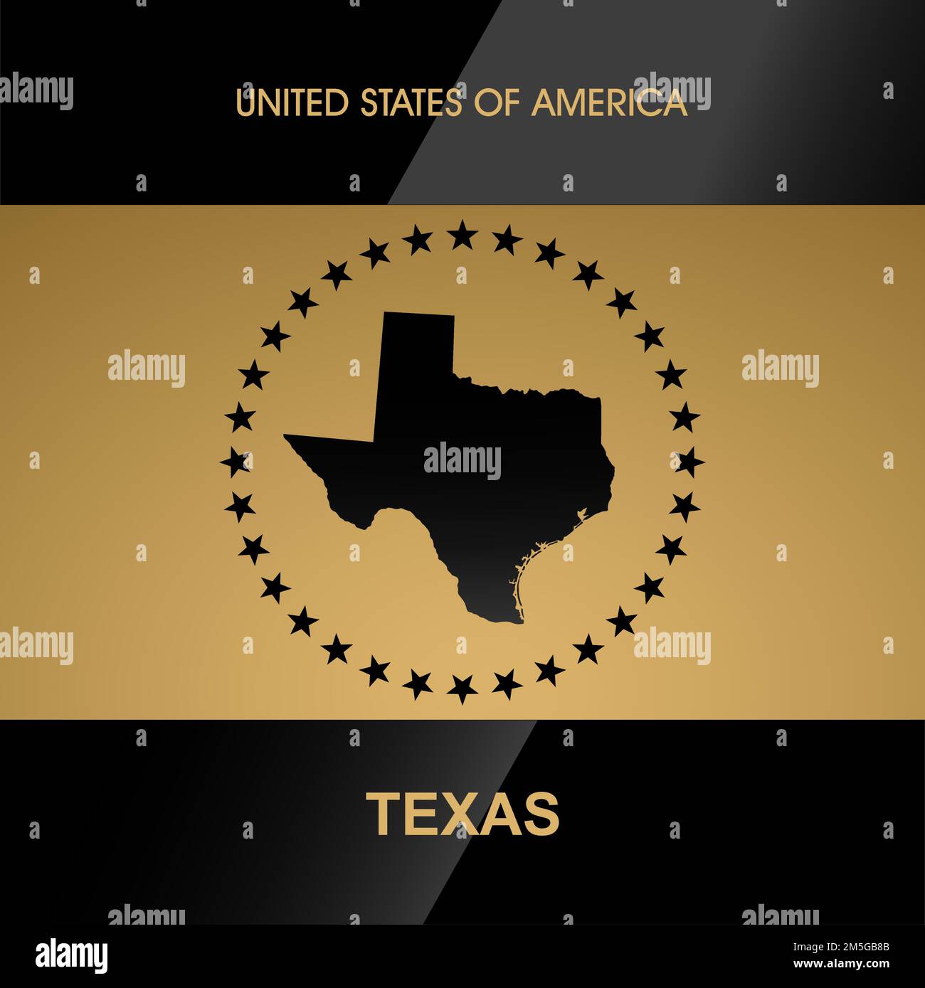Texas map vintage Stock Vector Images - Alamy