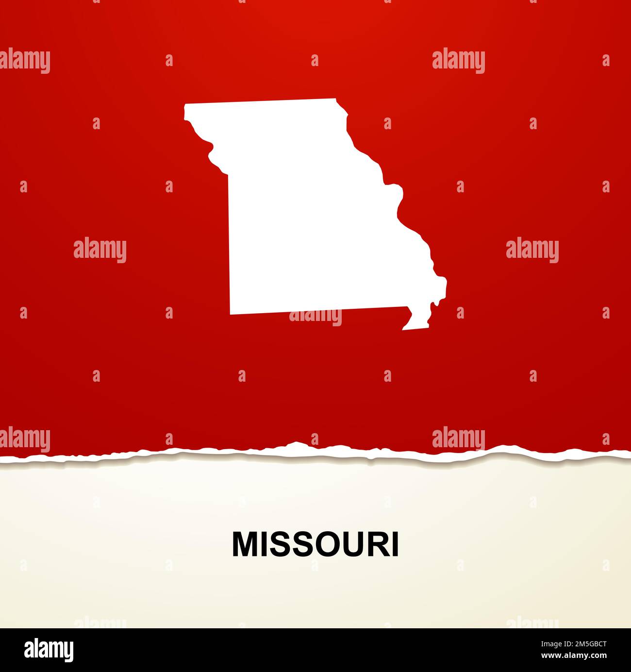 Missouri map vector background Stock Vector Image & Art - Alamy