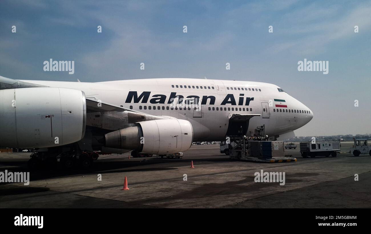 Mahan Air Airplanes Stock Photo - Alamy