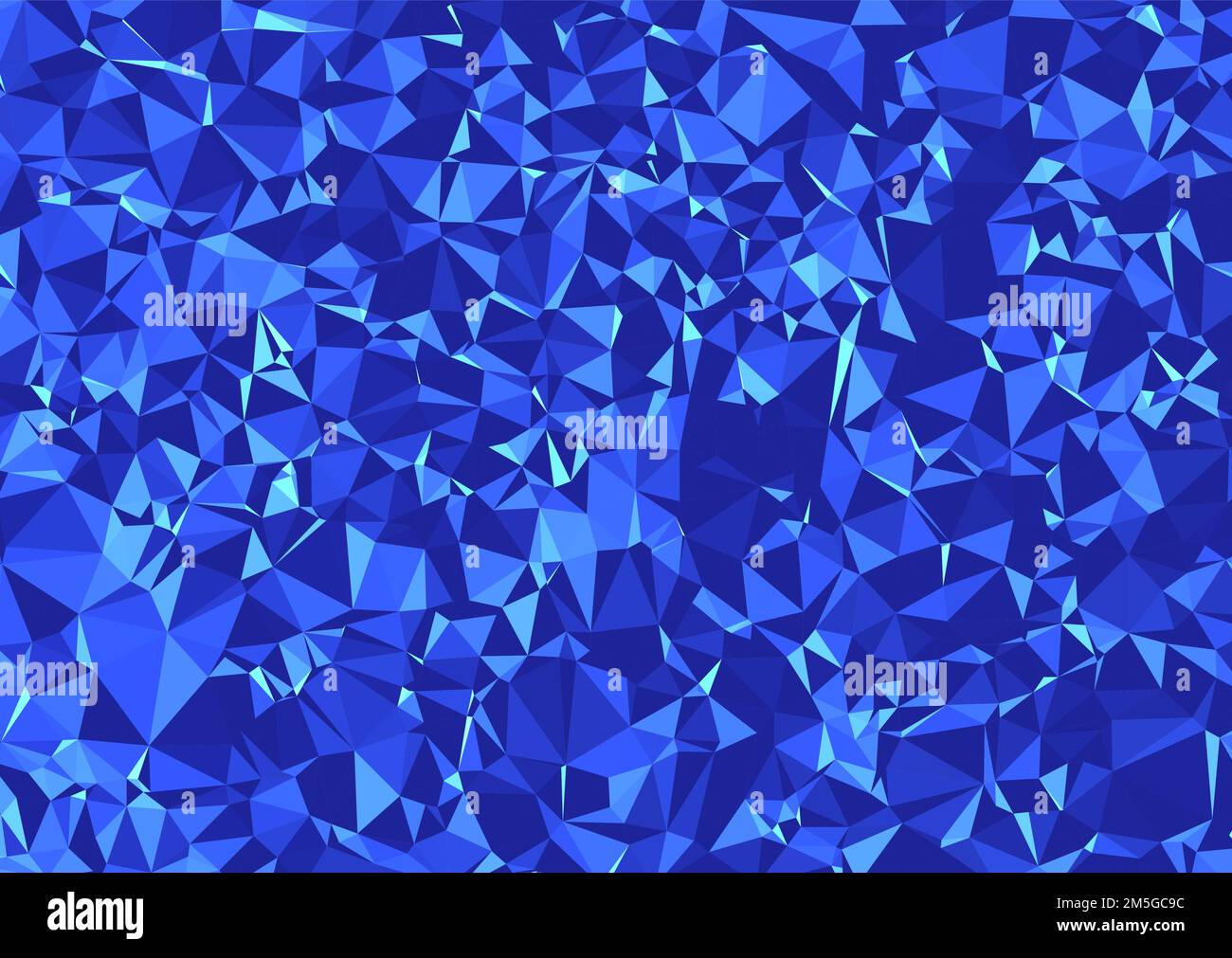 blue vector triangle, polygonal background, Origami style, gradient ...