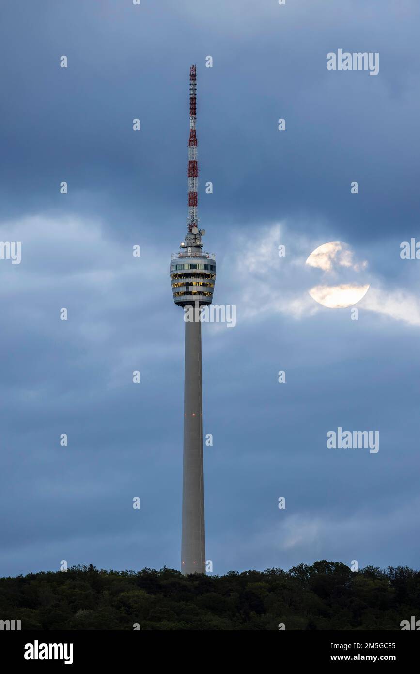 Stuttgart telecommunications tower hi-res stock photography and images ...