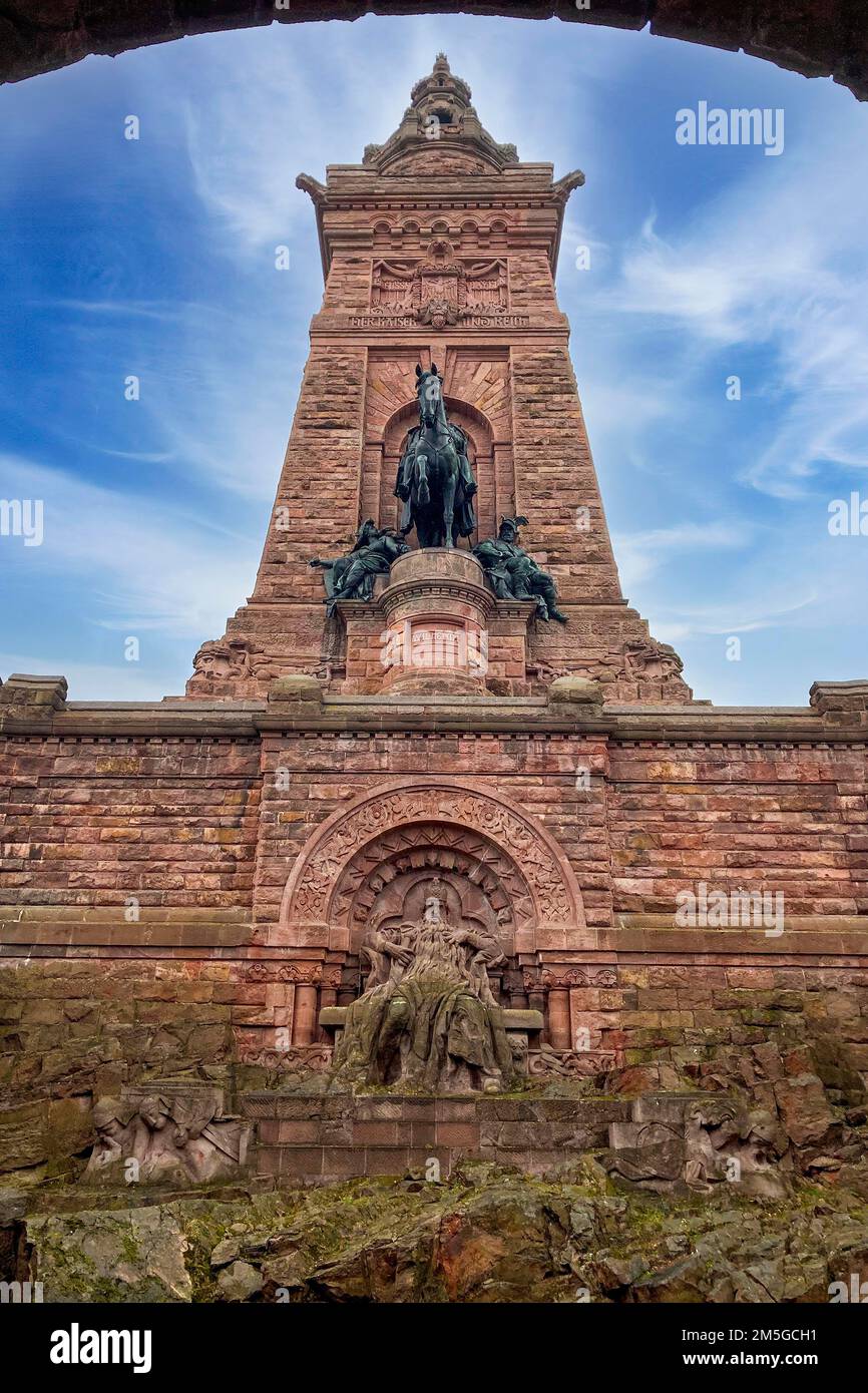 Kaiser Wilhelm National Monument from the 19th century, Barbarossa ...