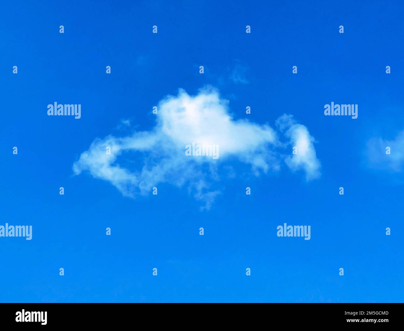 Veil clouds, cirrostratus clouds, cirrostratus clouds, Germany Stock ...