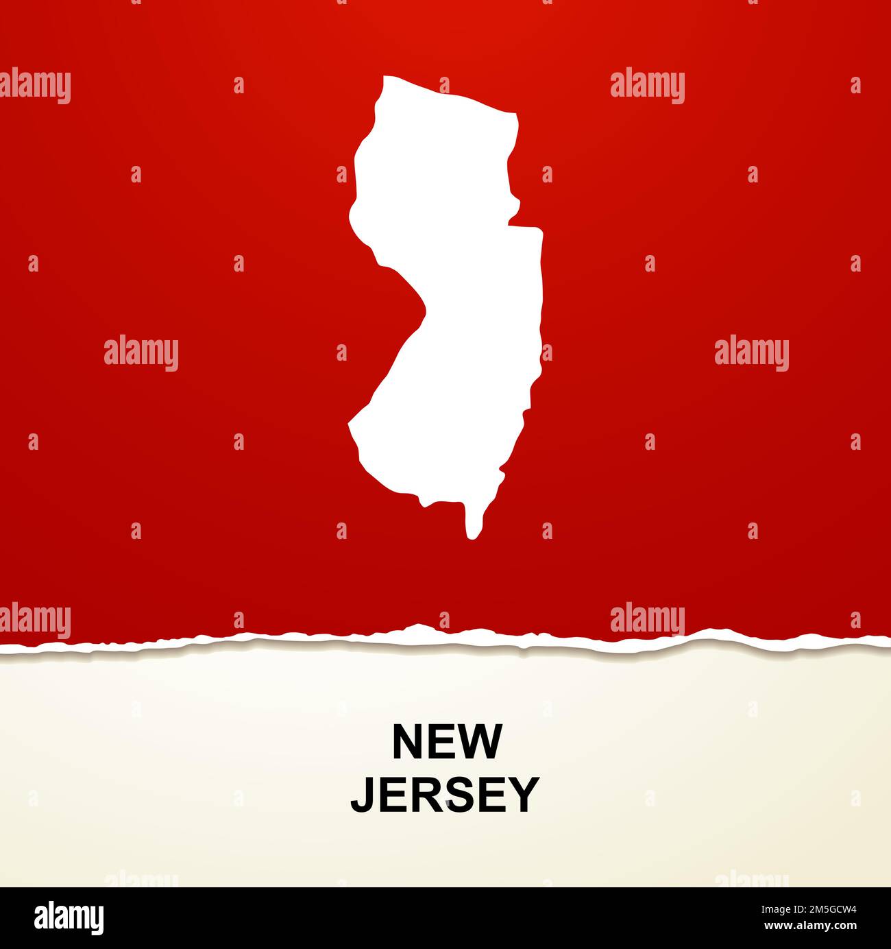 New Jersey map vector background Stock Vector Image & Art - Alamy