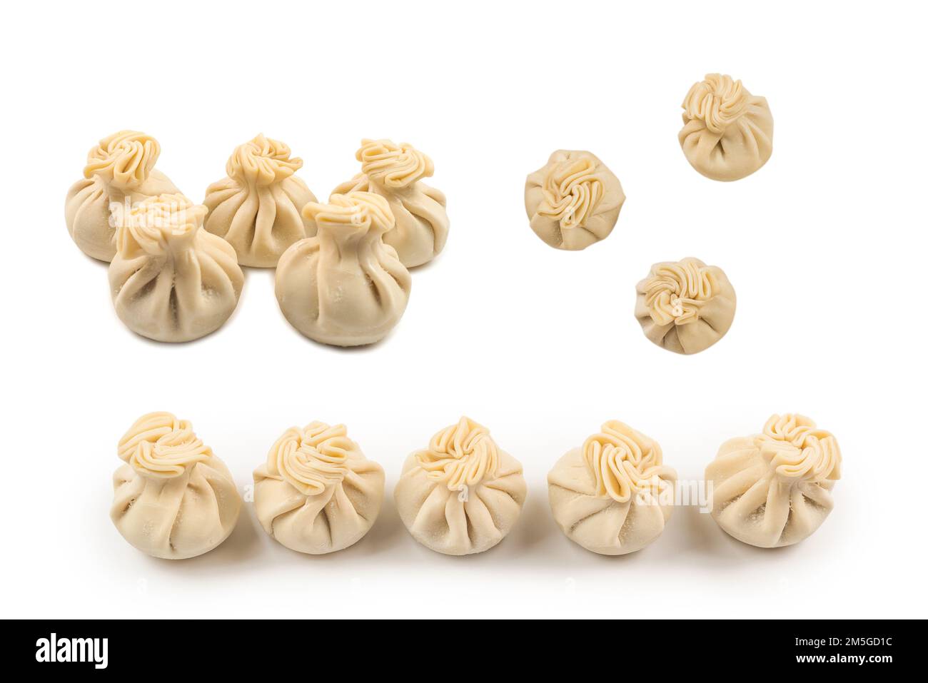 Khinkali georgian food Cut Out Stock Images & Pictures - Alamy