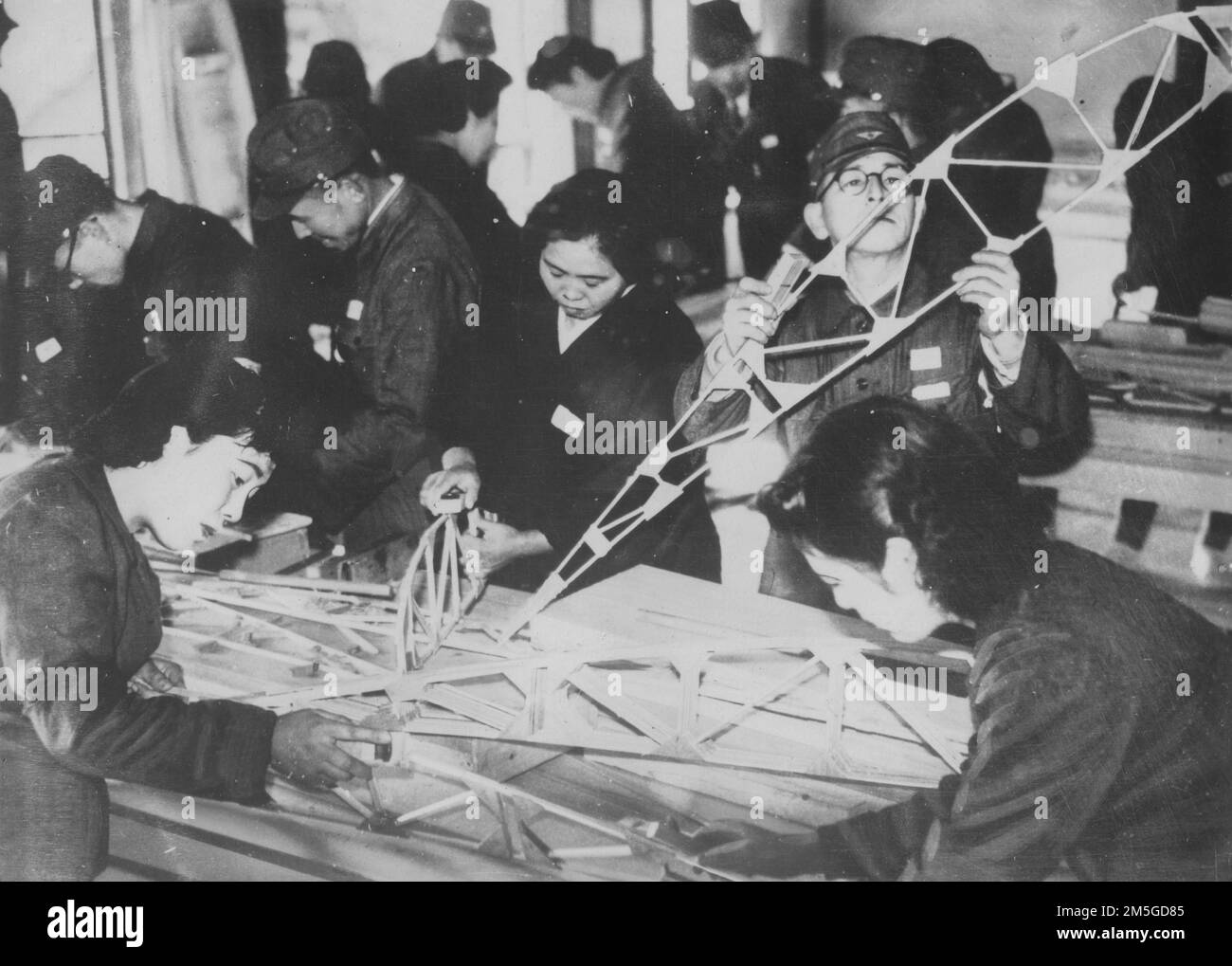 Japanese aircraft factory ww2 hi-res stock photography and images - Alamy