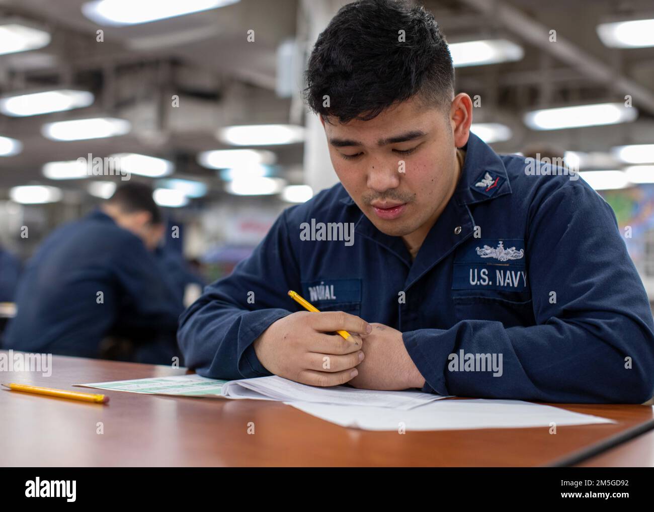 220317-N-AB188-1020 NORFOLK, VA. (March 17, 2022) - Machinist Mate 3rd ...