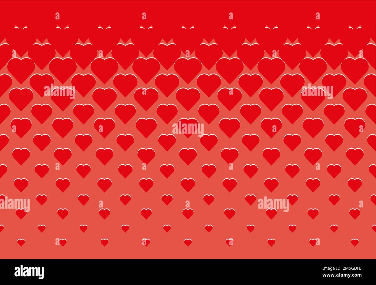 Heart pattern vector background Stock Vector Image & Art - Alamy