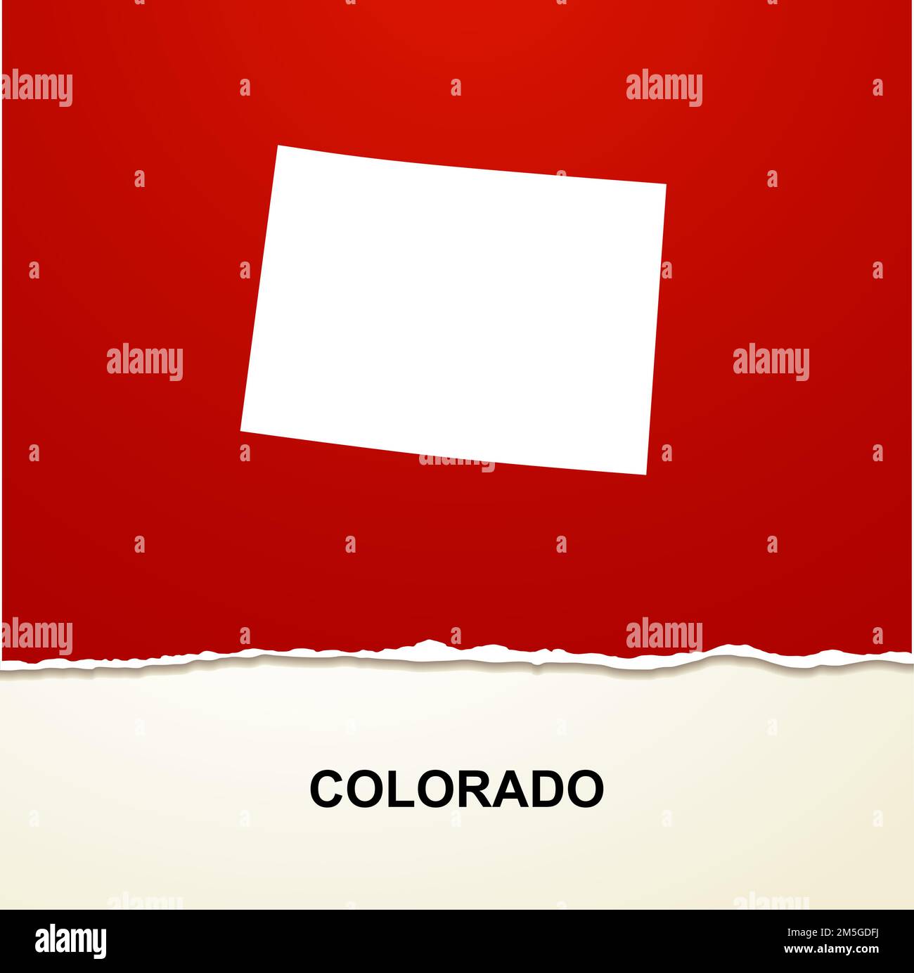 Colorado map vector background Stock Vector Image & Art - Alamy