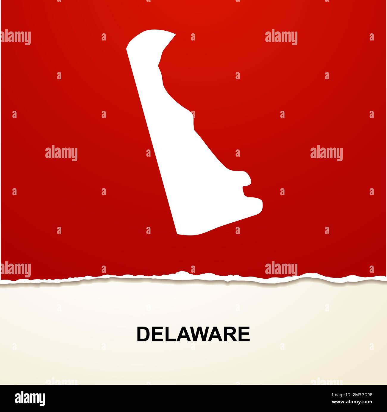 Delaware map vector background Stock Vector Image & Art - Alamy