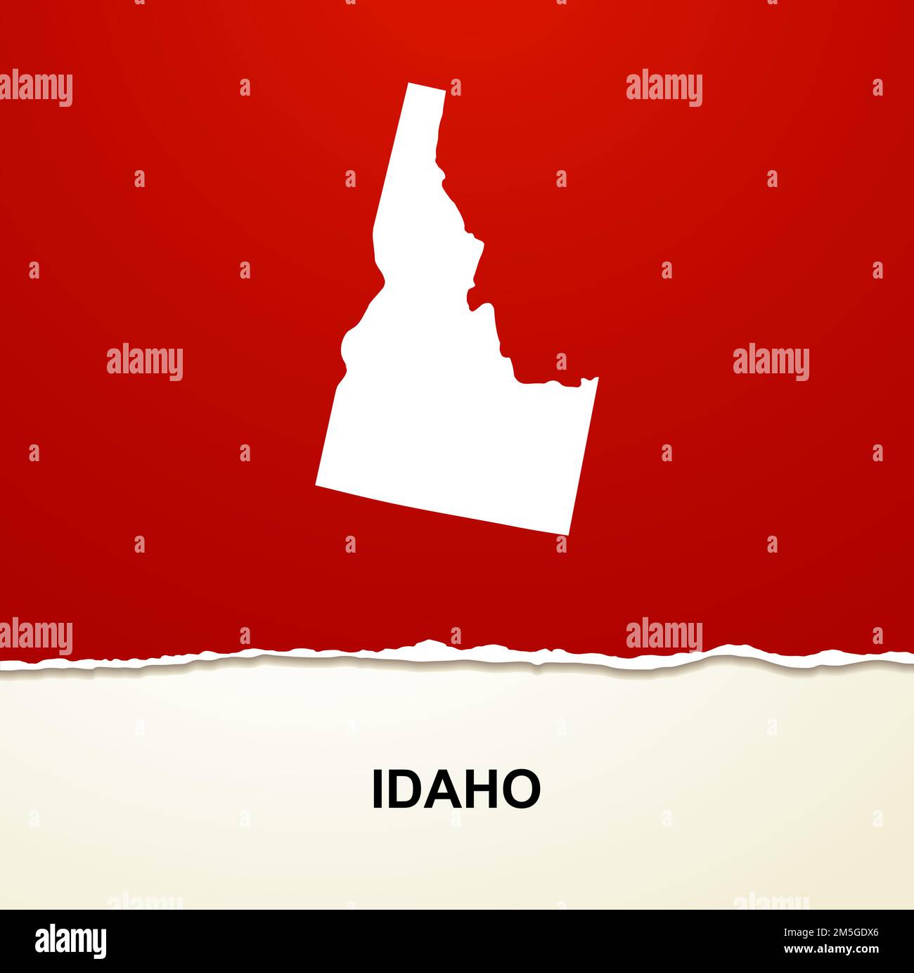 Idaho map vector background Stock Vector Image & Art - Alamy