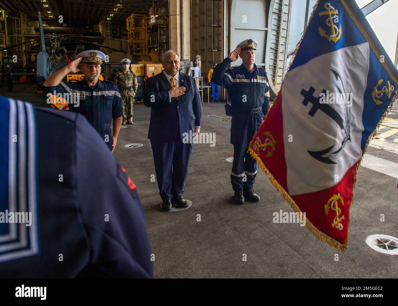 220317-N-PG226-1149 IONIAN SEA (Mar. 17, 2022) The Honorable Carlos Del ...