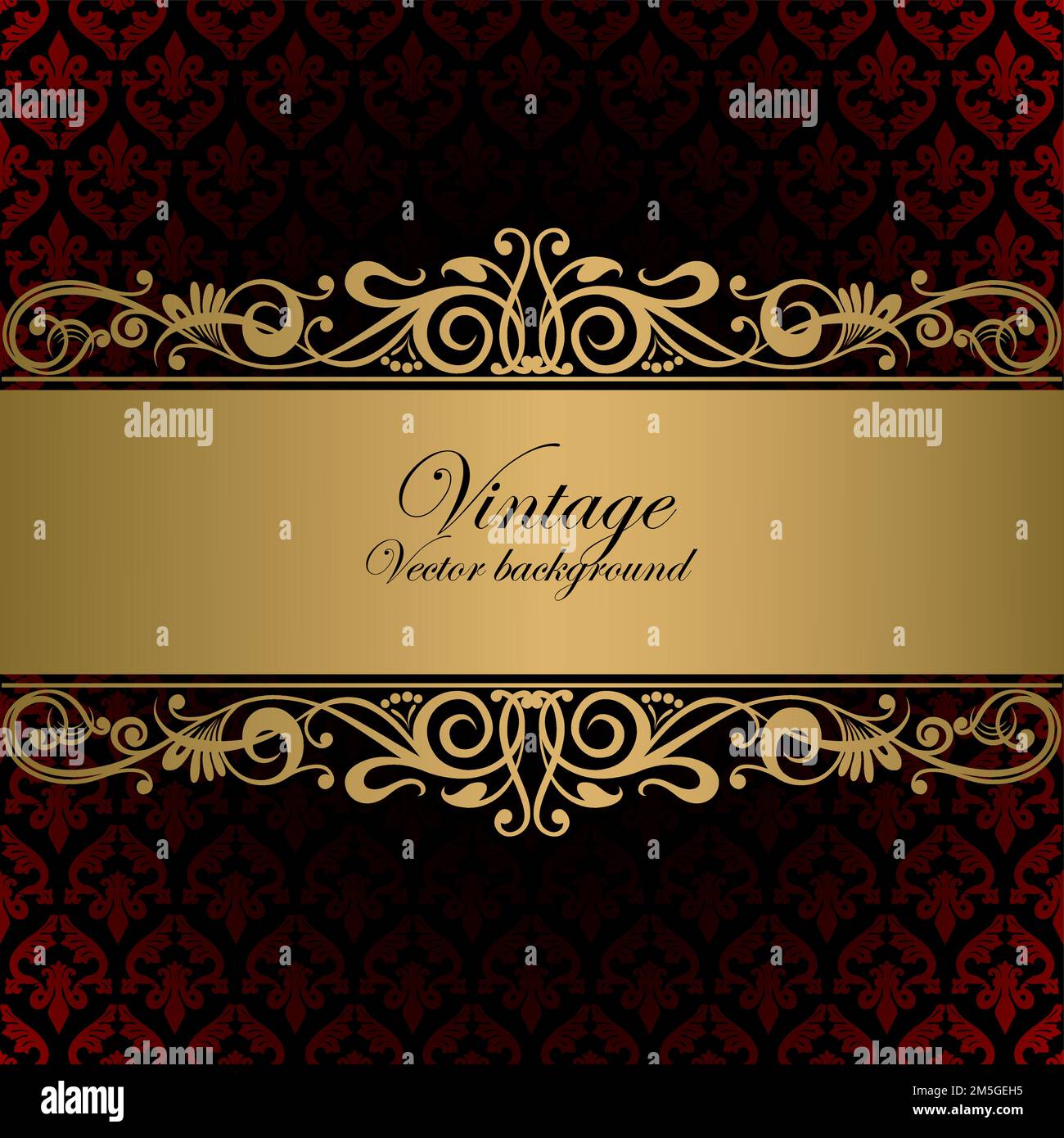 Vintage wine label vector background. Design element Stock Vector Image ...