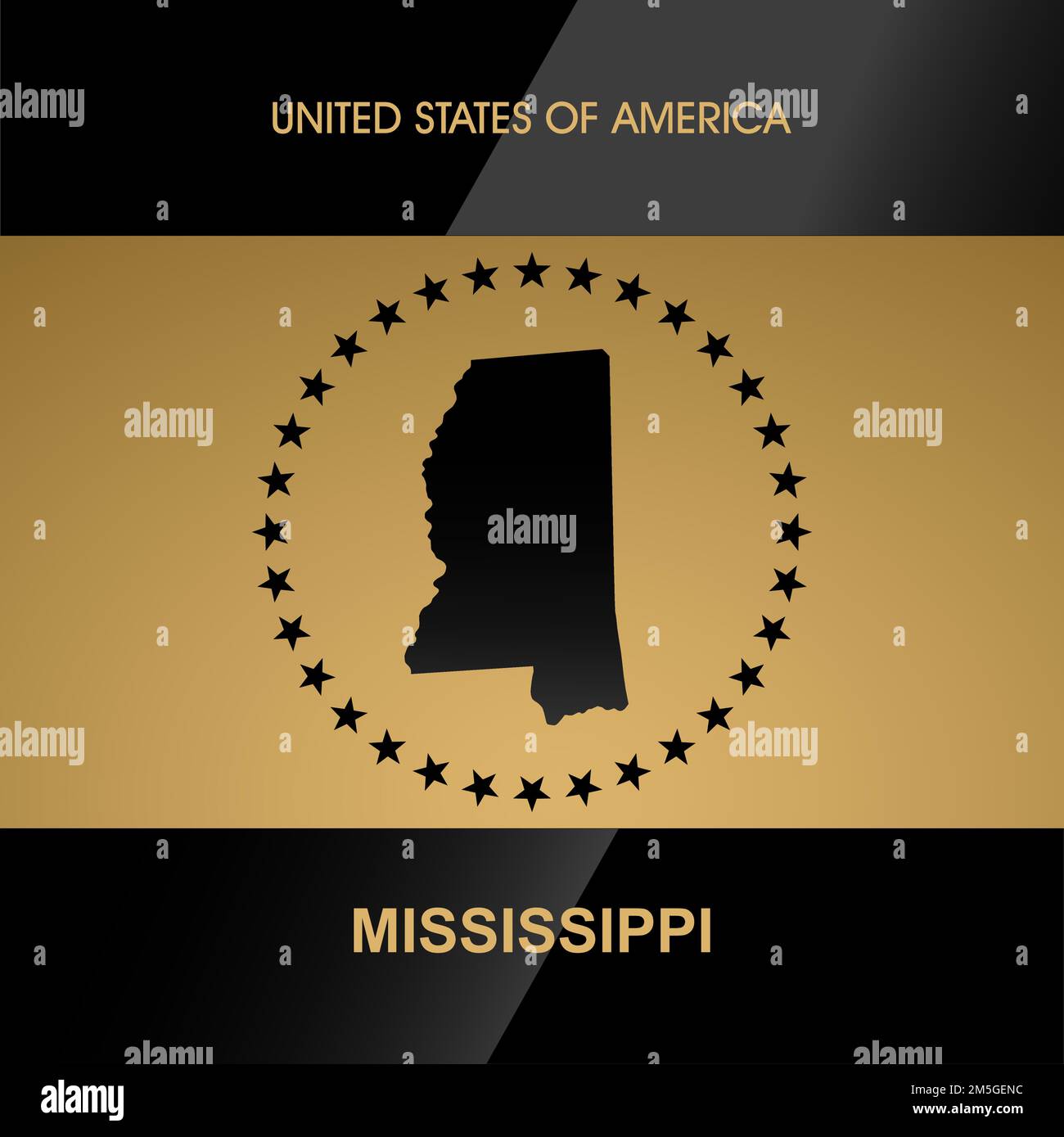 Mississippi map vintage vector background Stock Vector Image & Art - Alamy