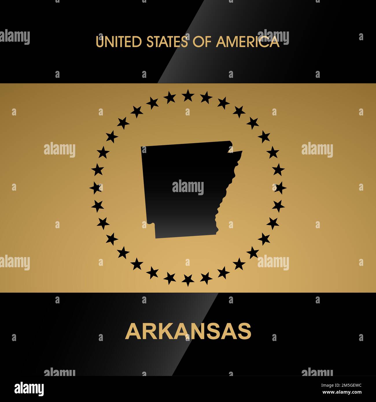 Digital arkansas outline hi-res stock photography and images - Alamy