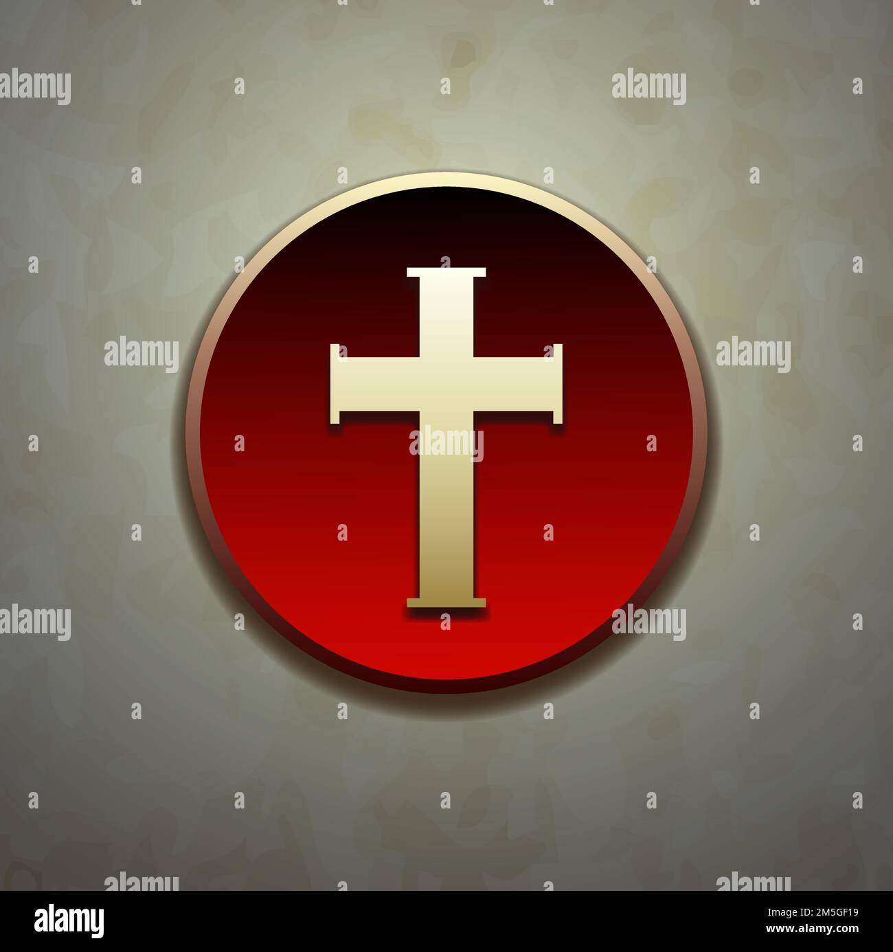 Catholic Cross vector symbol Stock Vector Image & Art - Alamy