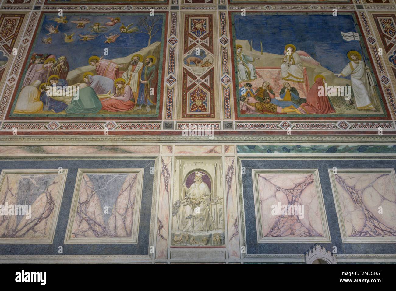 Giotto di bondone arena chapel hi-res stock photography and images - Alamy