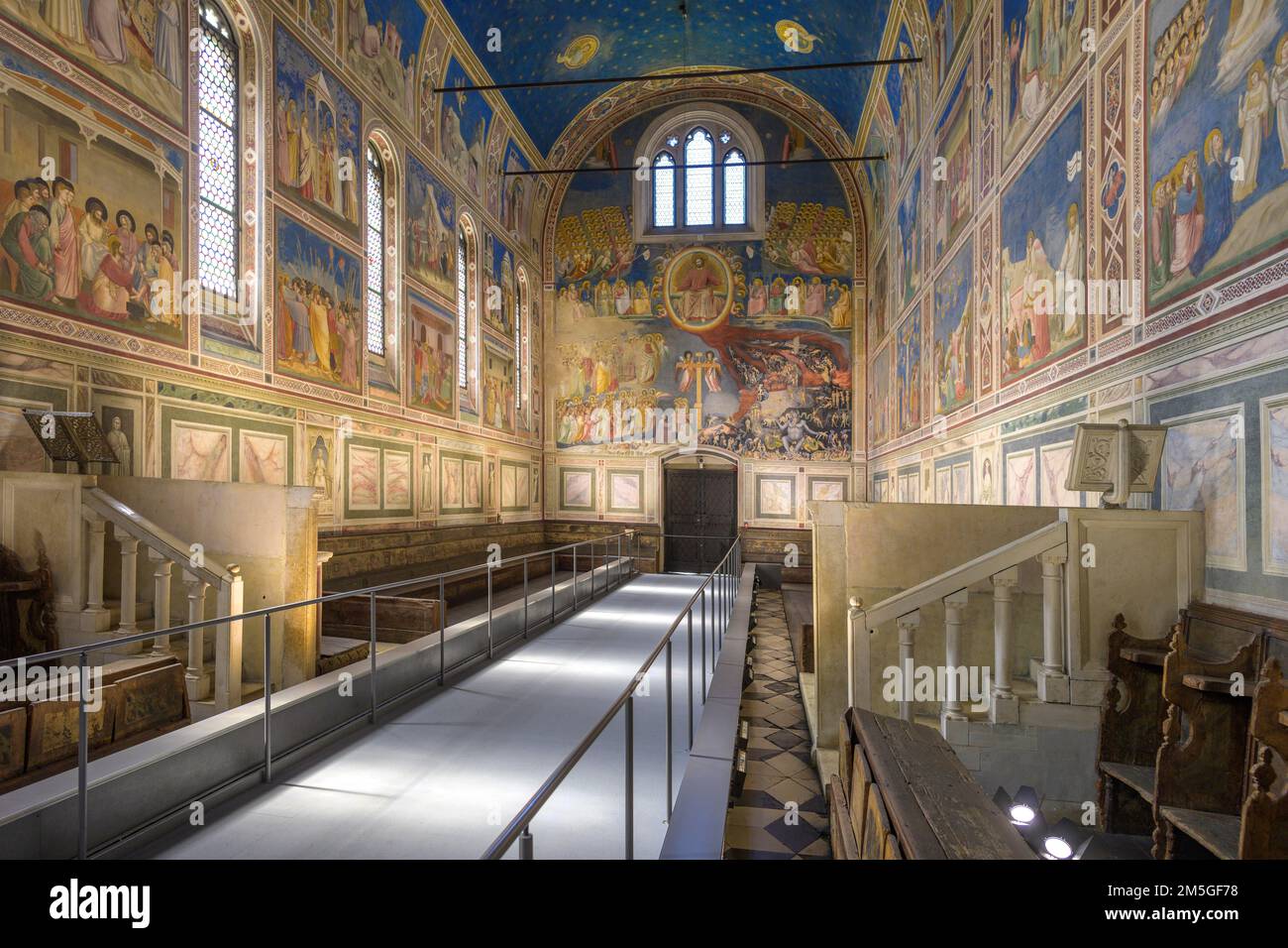 Giotto di bondone scrovegni chapel hi-res stock photography and images ...