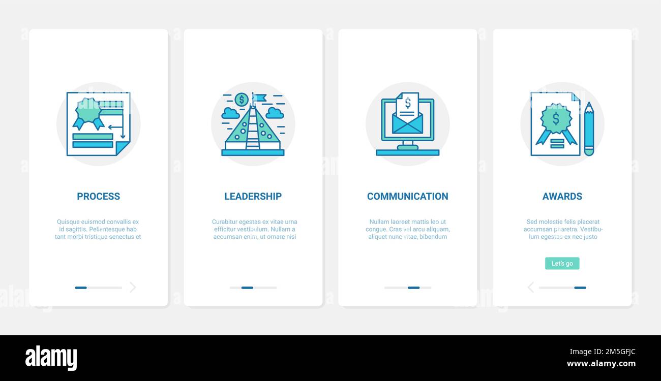 Business startup, leader and employee team communication process vector ...