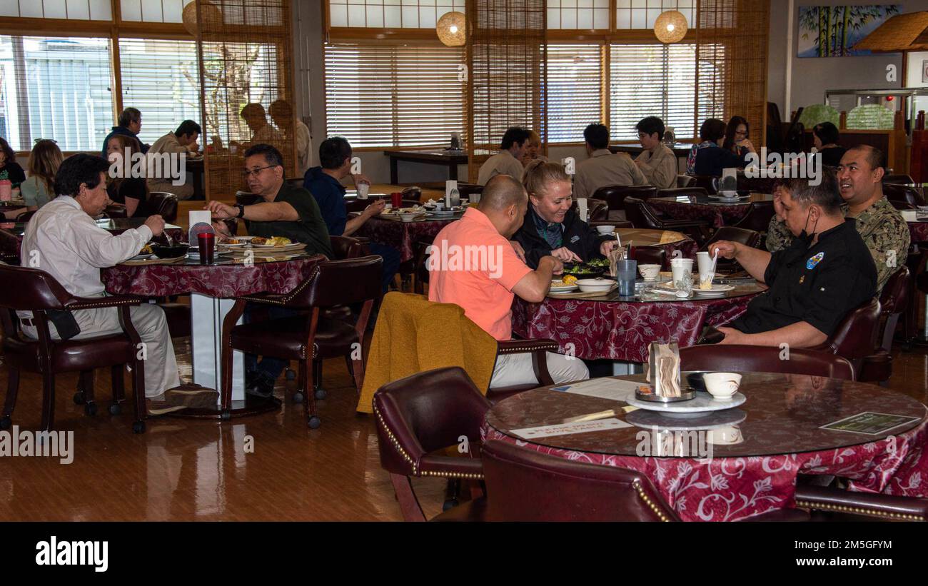 Far east cafe galley hi-res stock photography and images - Alamy