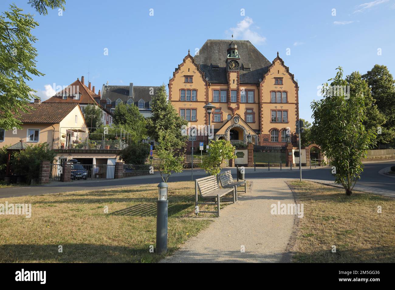 Georg Ludwig Rexroth Realschule in Art Nouveau style, Lohr am Main ...