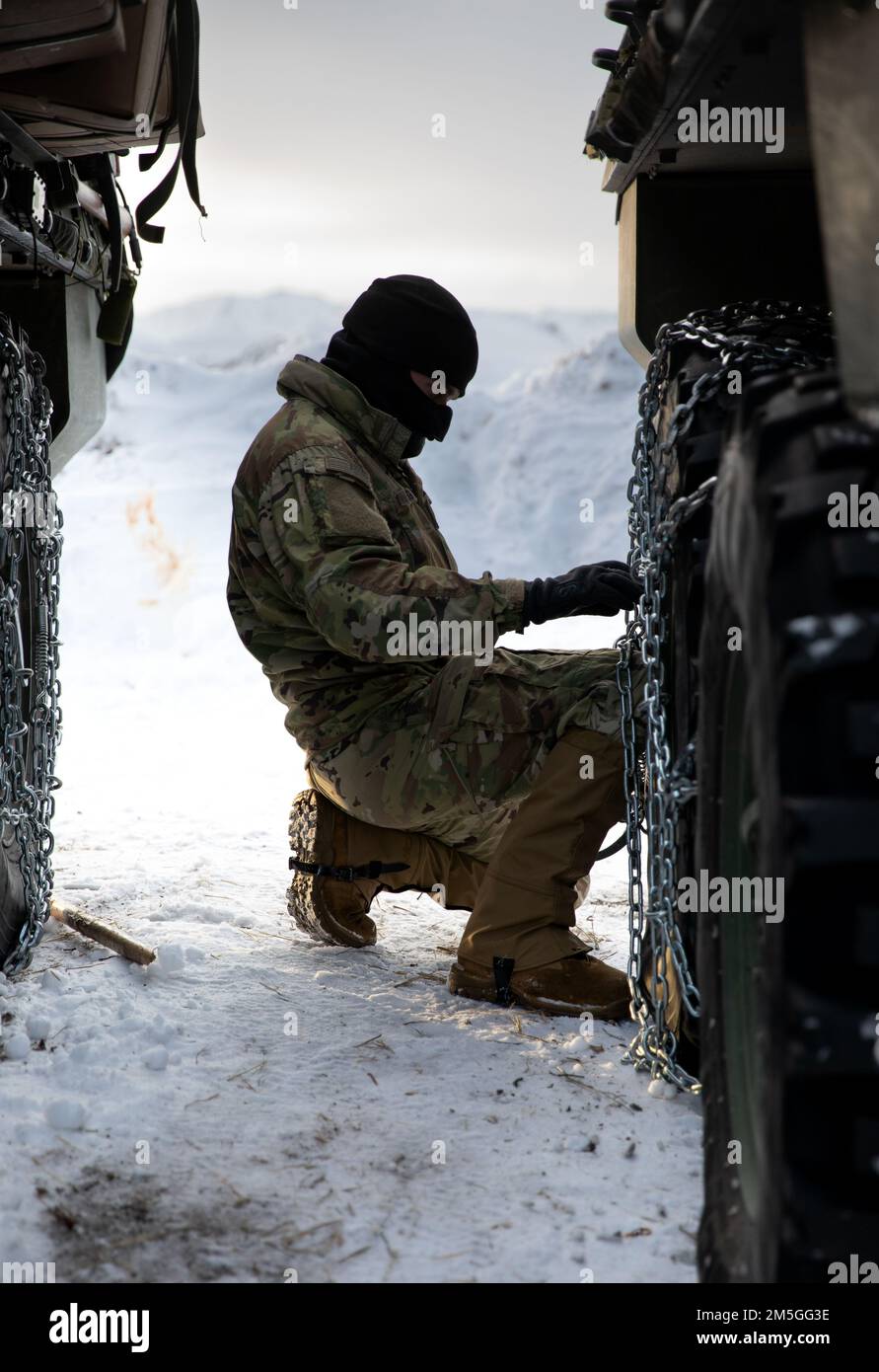U.S. Army Soldier Bryce Long, an infantry team leader belonging to 1st ...