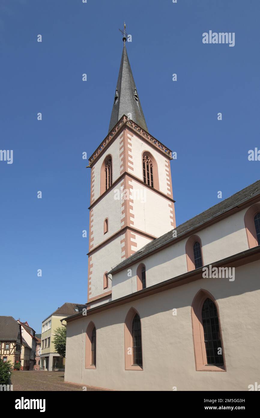 St. Michael Church in Lohr am Main, Lower Franconia, Franconia ...