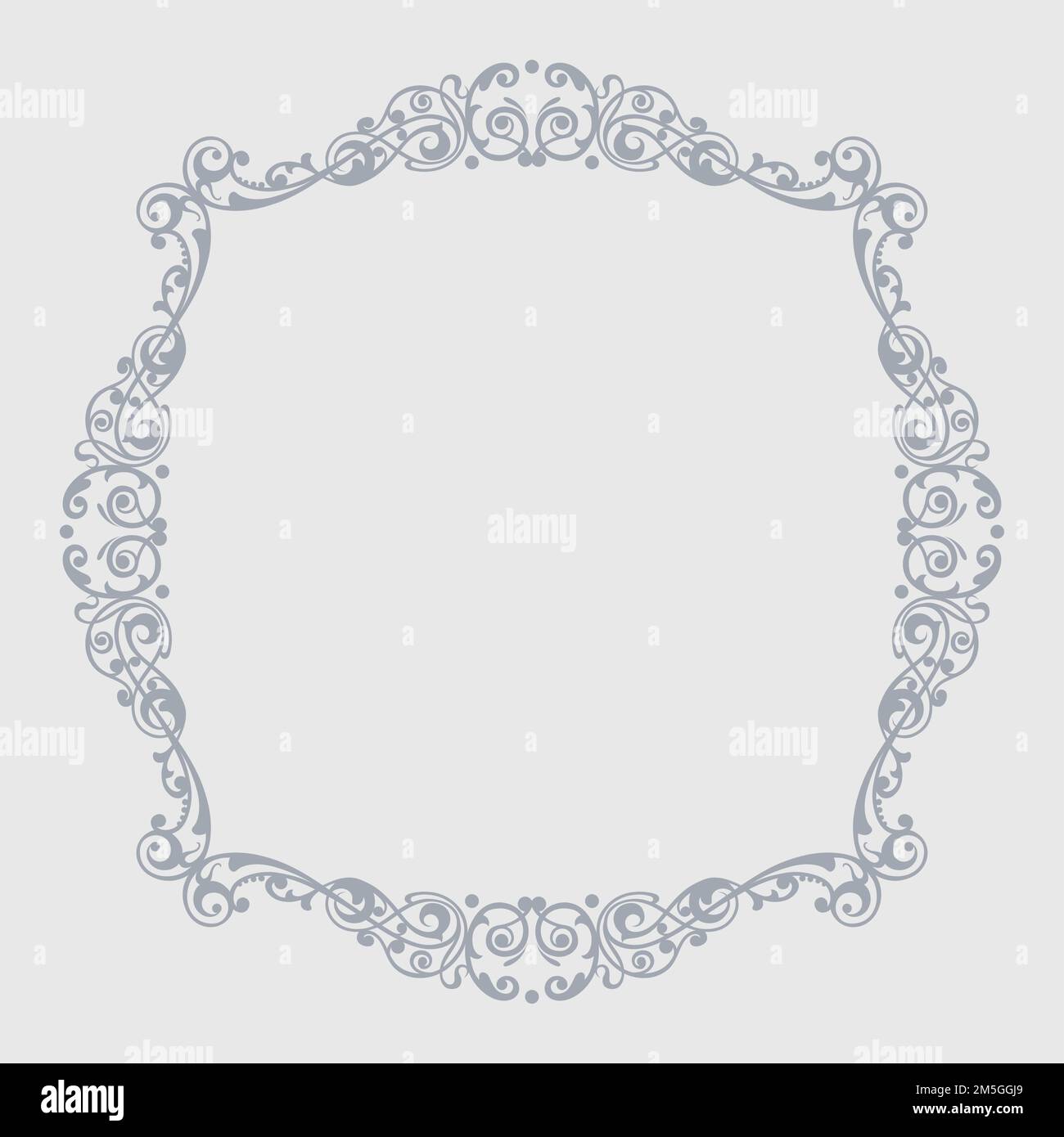 Vintage frames vector hi-res stock photography and images - Alamy