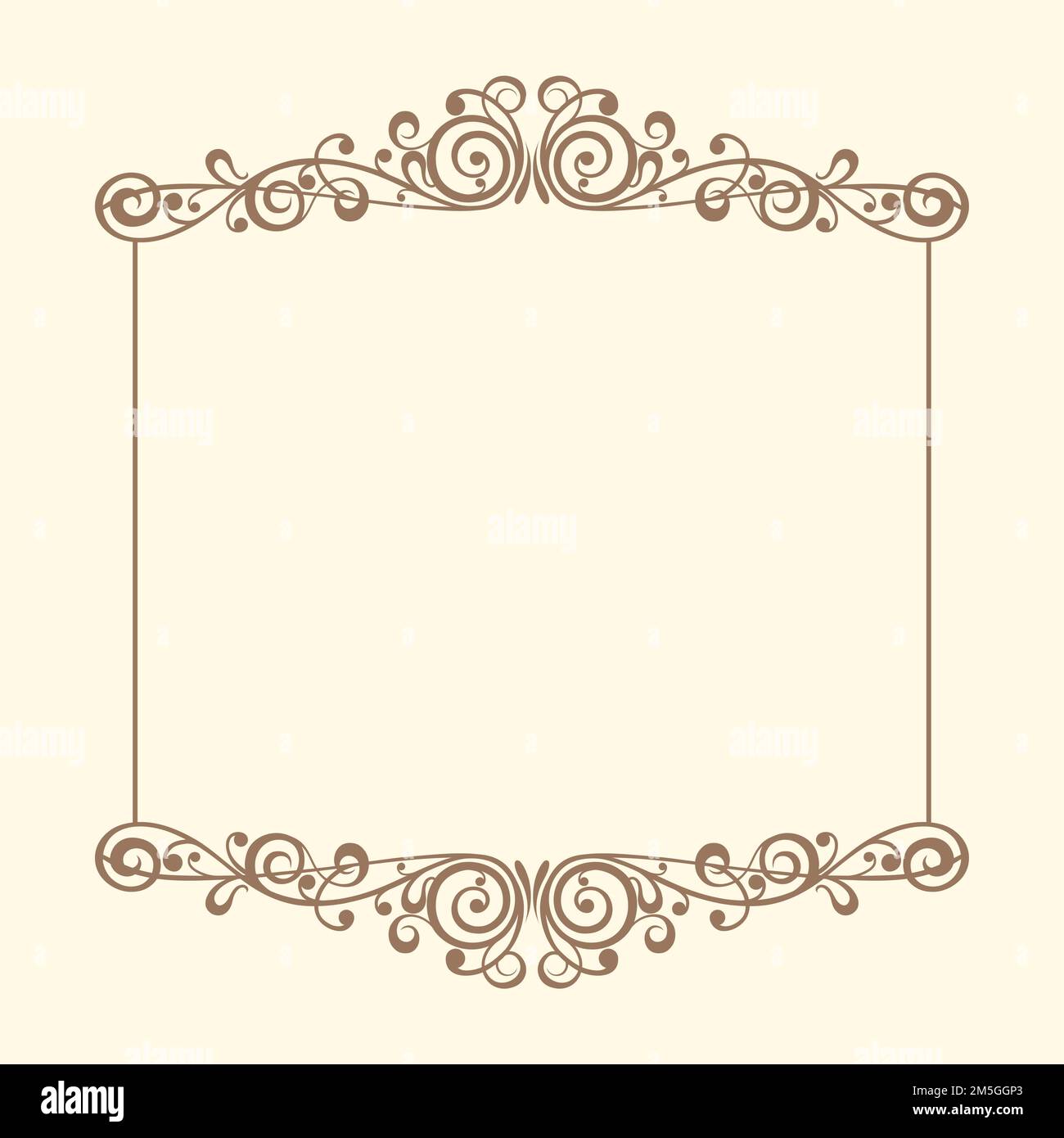 Vintage frames vector Stock Vector Image & Art - Alamy