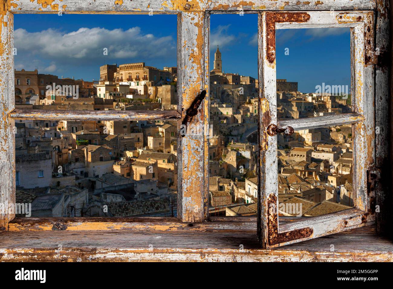 View through city window hi-res stock photography and images - Alamy