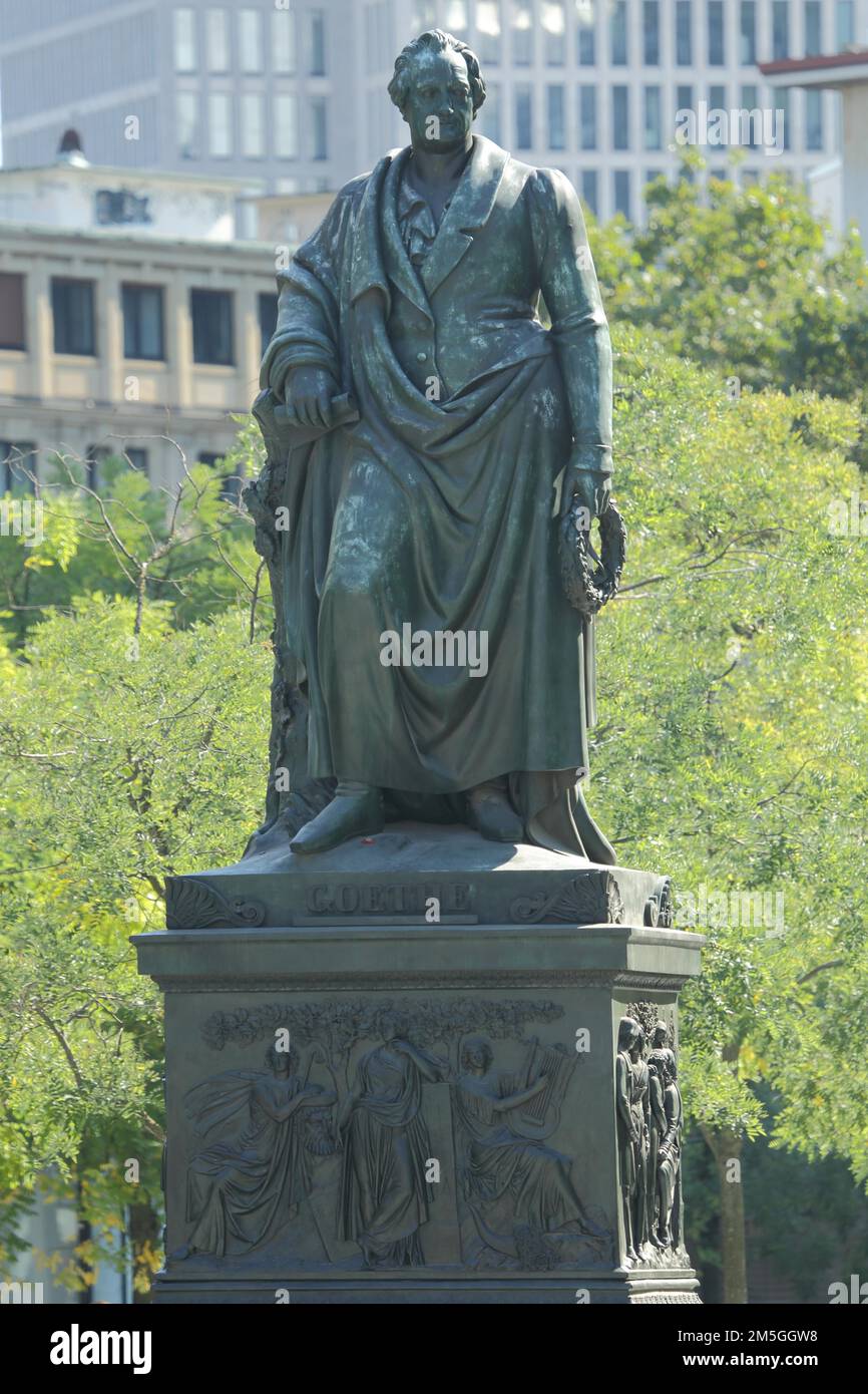 At centre of the goethe memorial hi-res stock photography and images ...