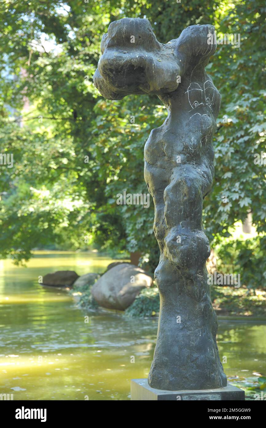 Sculpture Caryatid by Fehrenbach Gerson 1984, modern, abstract, art ...