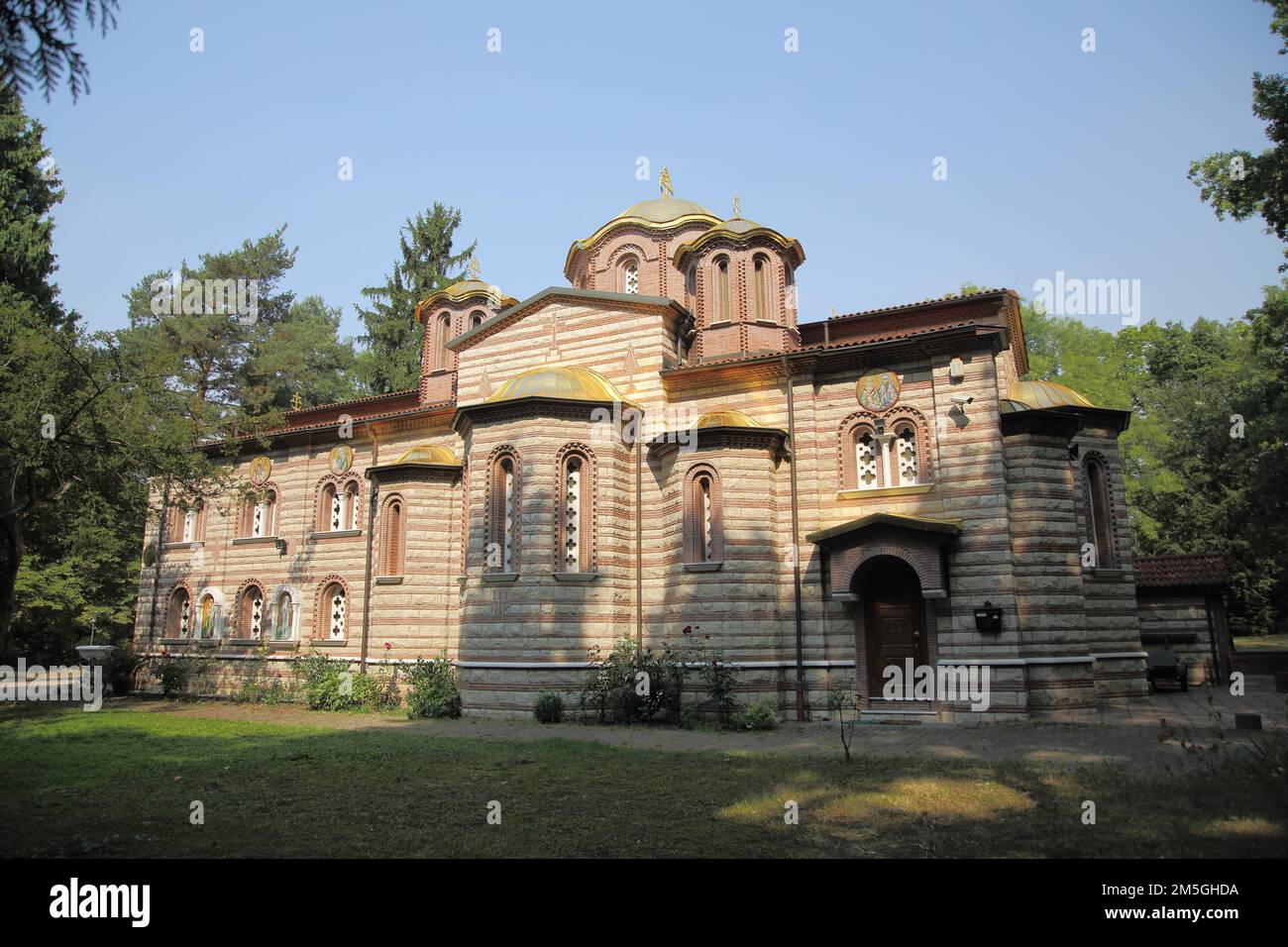 Greek Orthodox Church of St. George, Grueneburgpark, Westend, Main ...