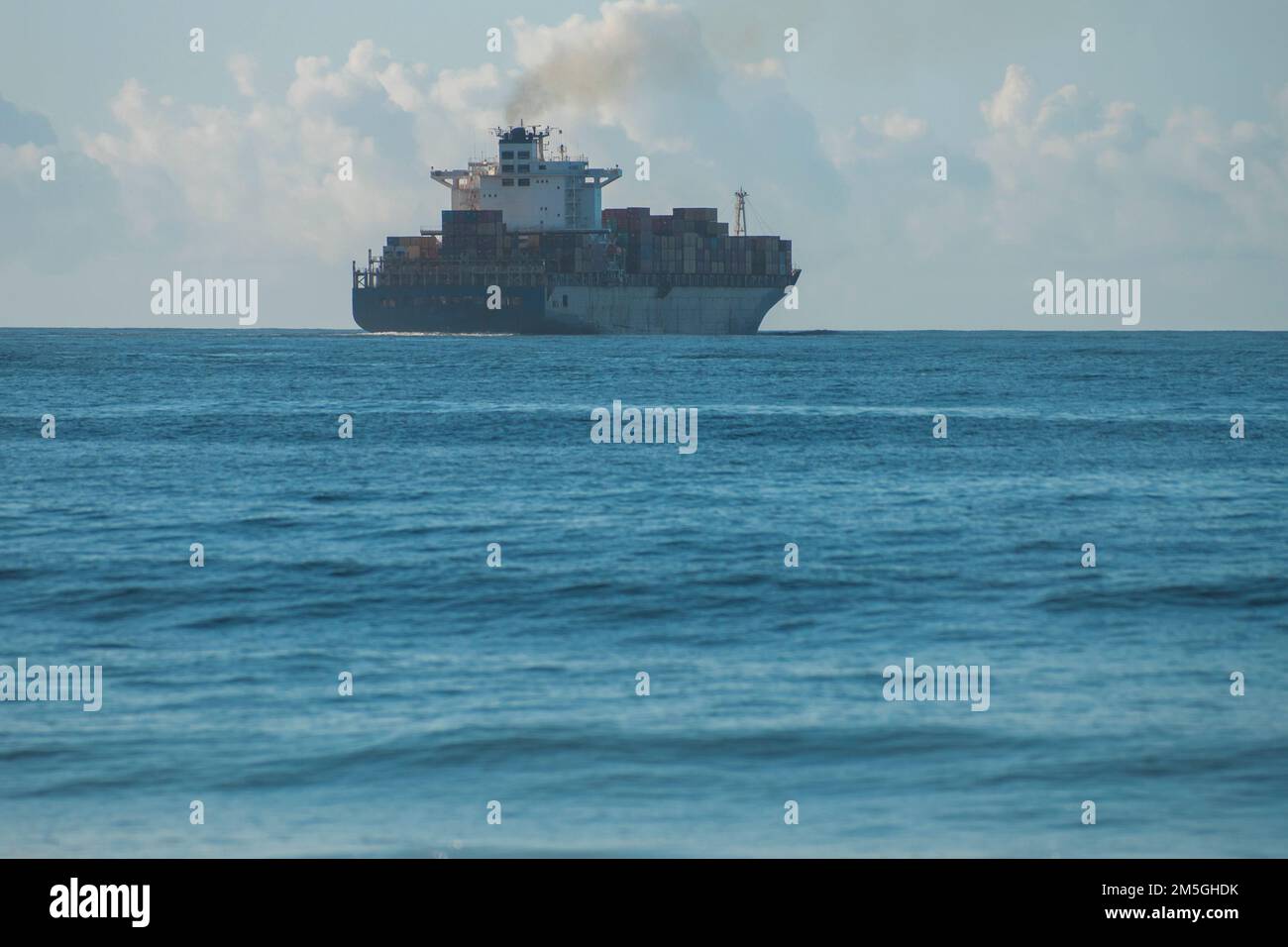 shipping by ship across the seas. Goods delivery Stock Photo - Alamy