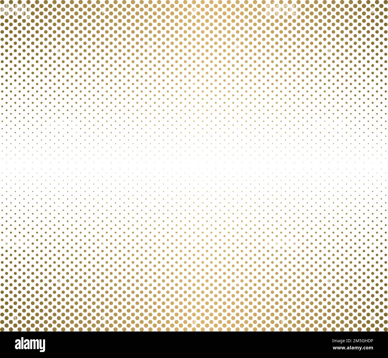 halftone effect gradients, gold and white vector background Stock ...