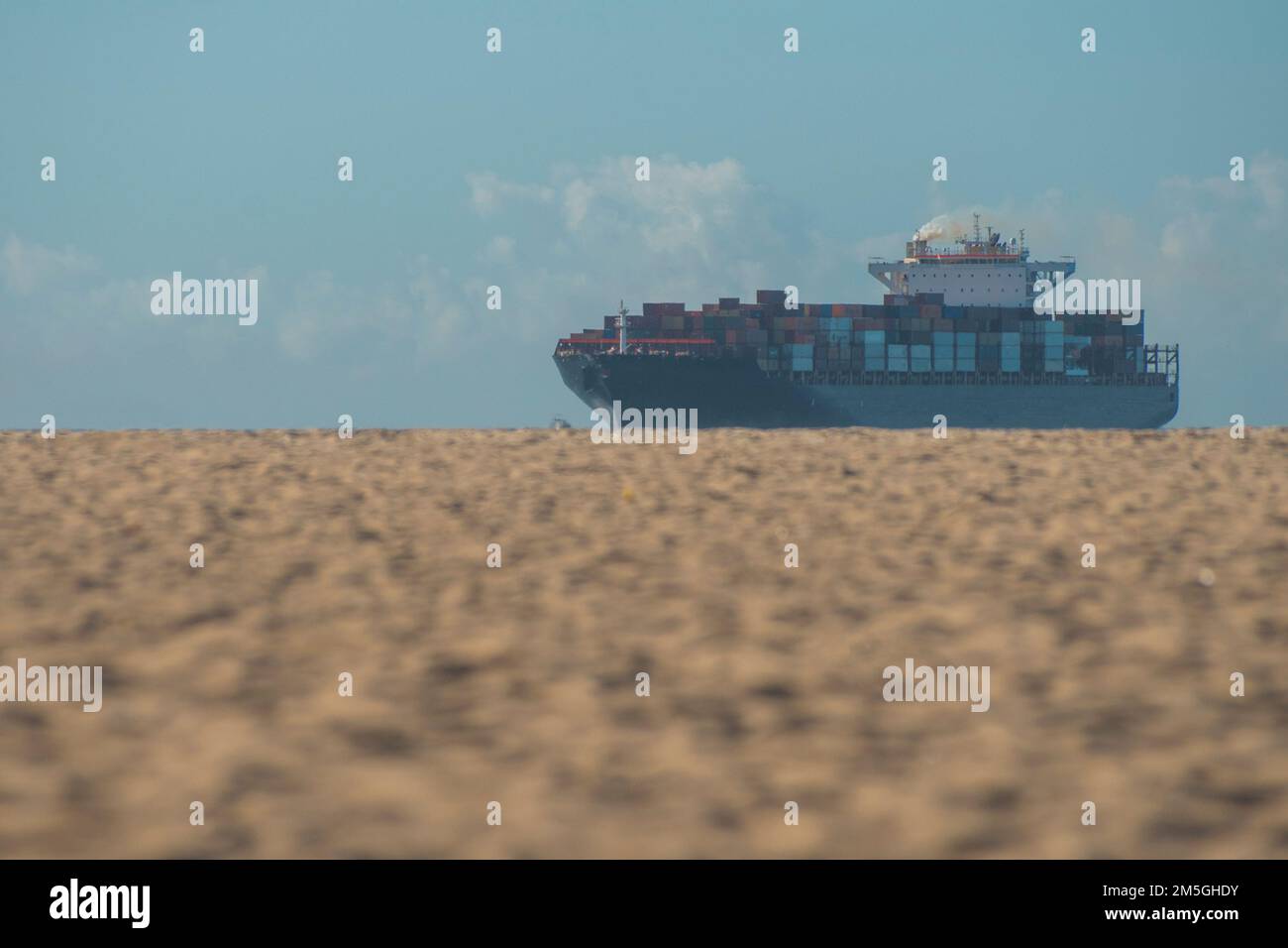 shipping by ship across the seas. Goods delivery Stock Photo - Alamy