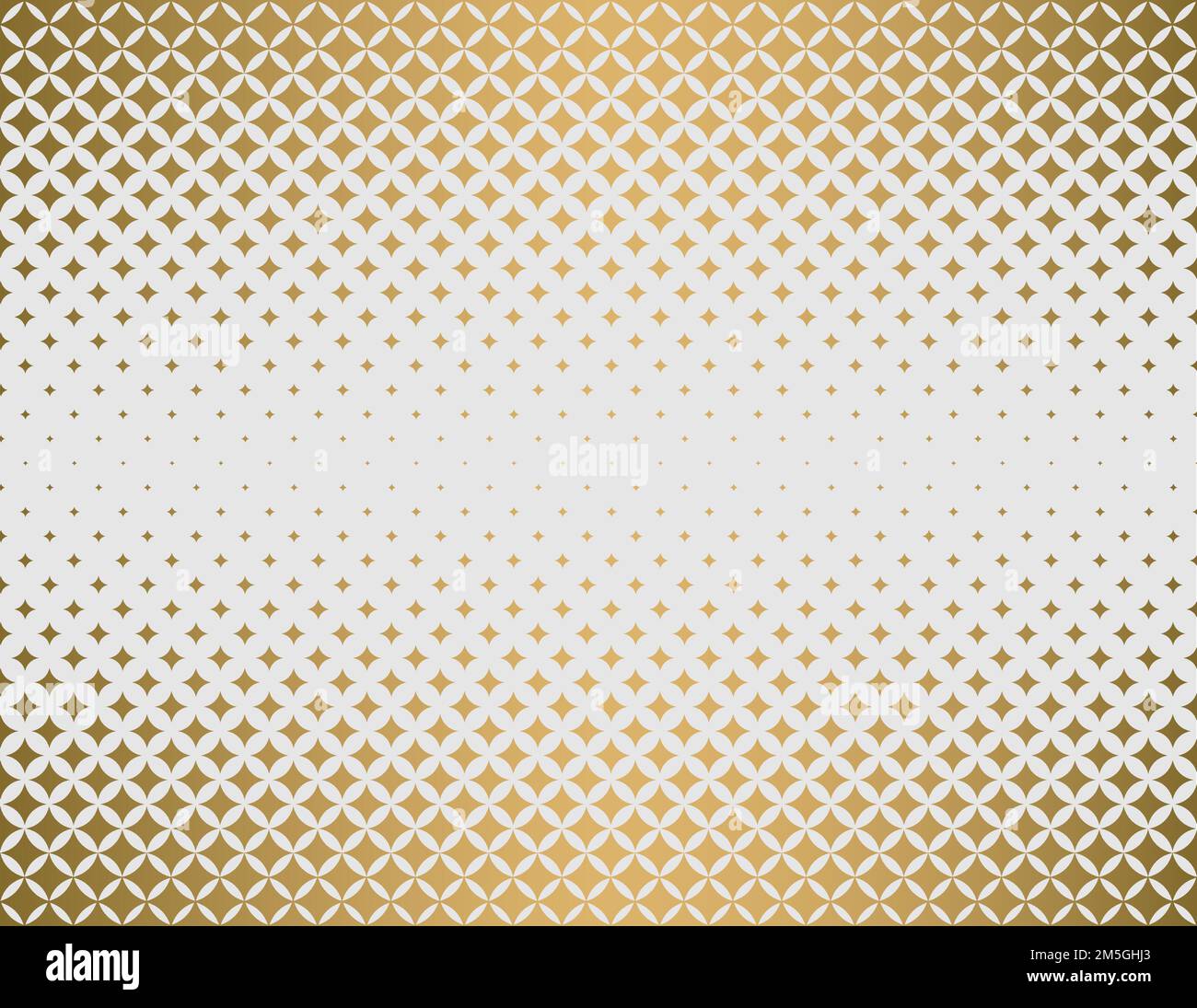 halftone effect gradients, gold and white vector background Stock ...