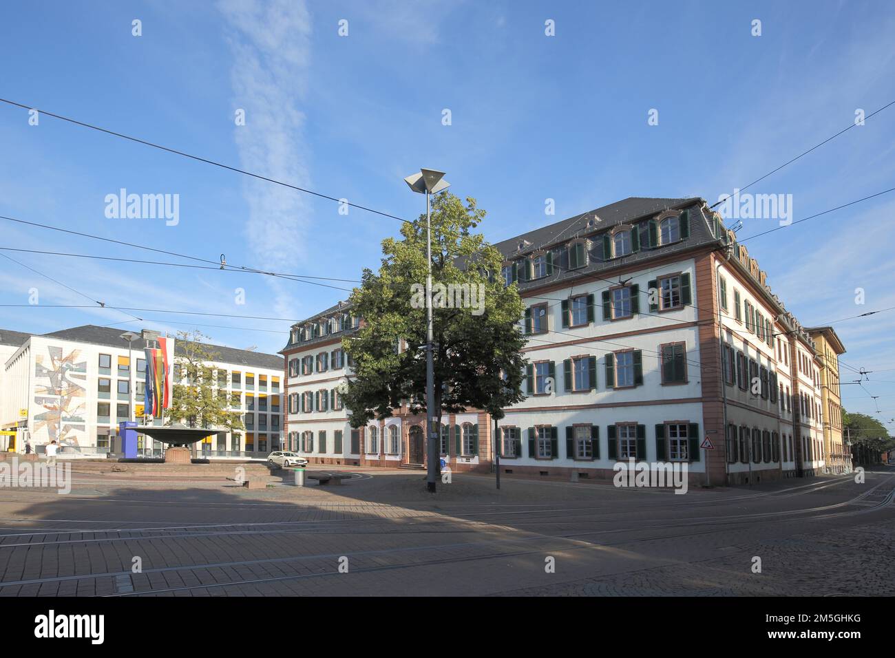 Regional Council, collegiate building built 1777 -1780 at Luisenplatz ...