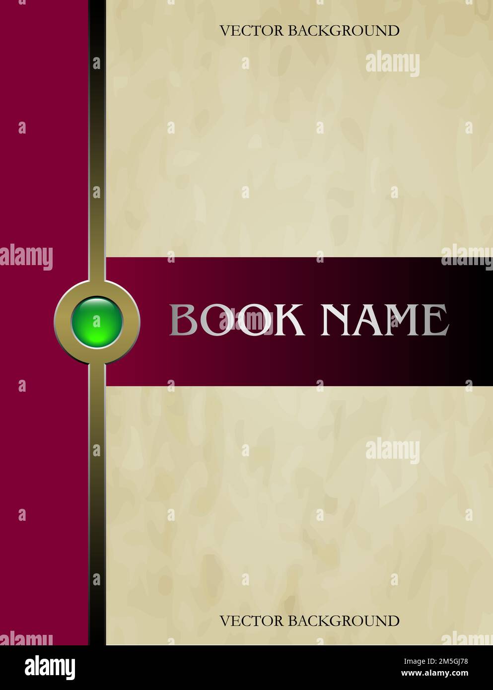 Cover book vector Stock Vector Image & Art - Alamy