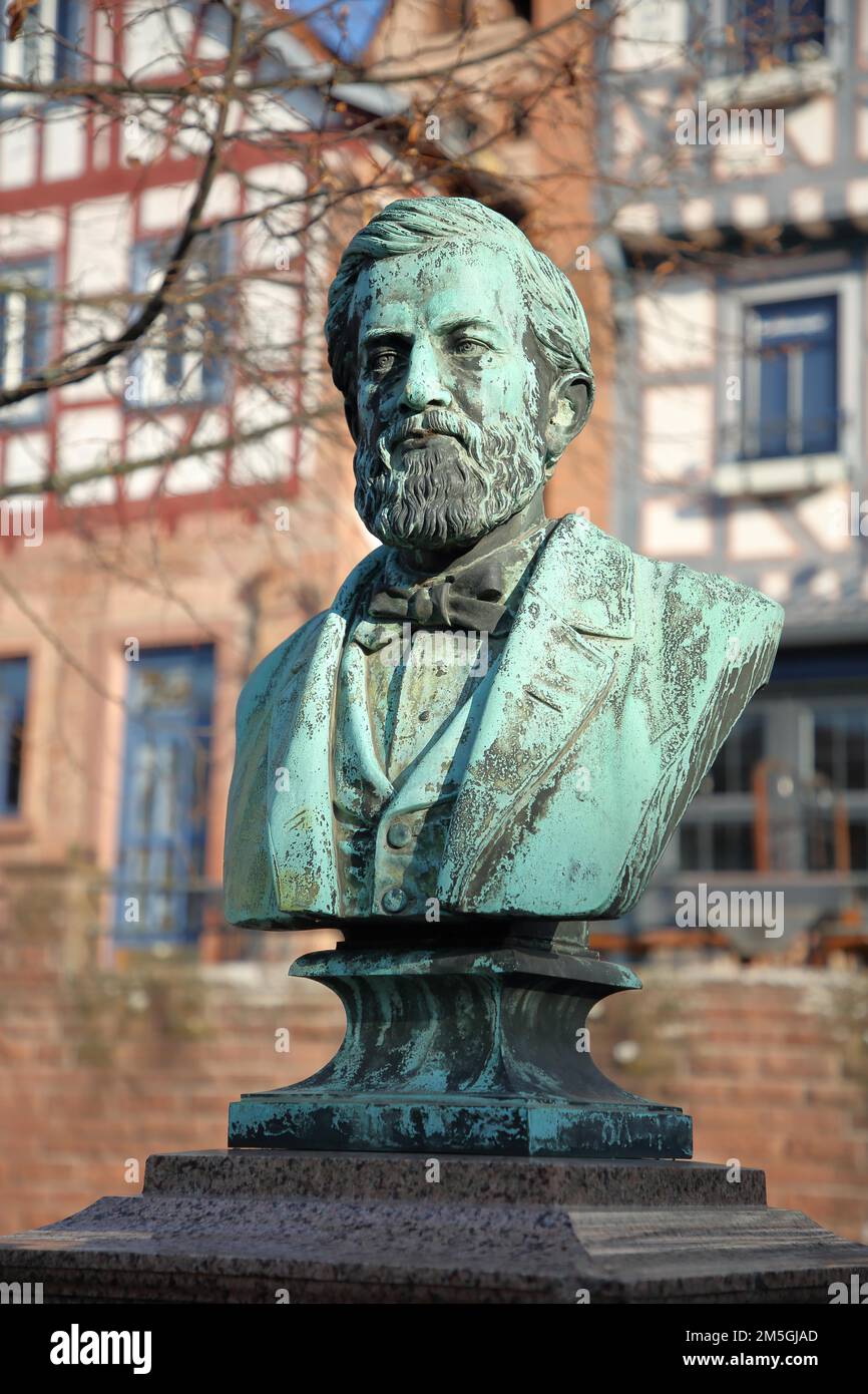 Philipp reis statue hi-res stock photography and images - Alamy