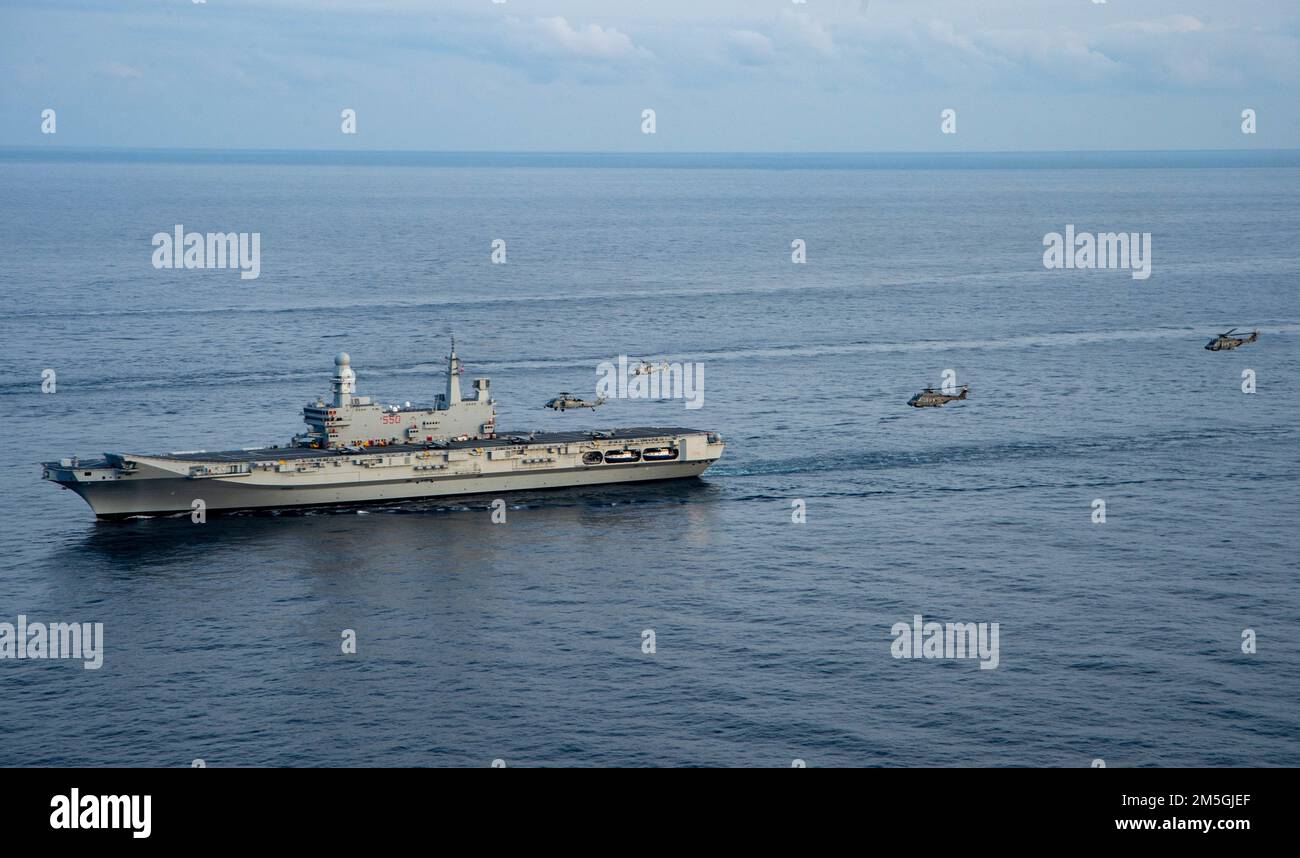 220317-N-DH793-1249 IONIAN SEA (Mar. 17, 2022) An MH-60S Sea Hawk ...