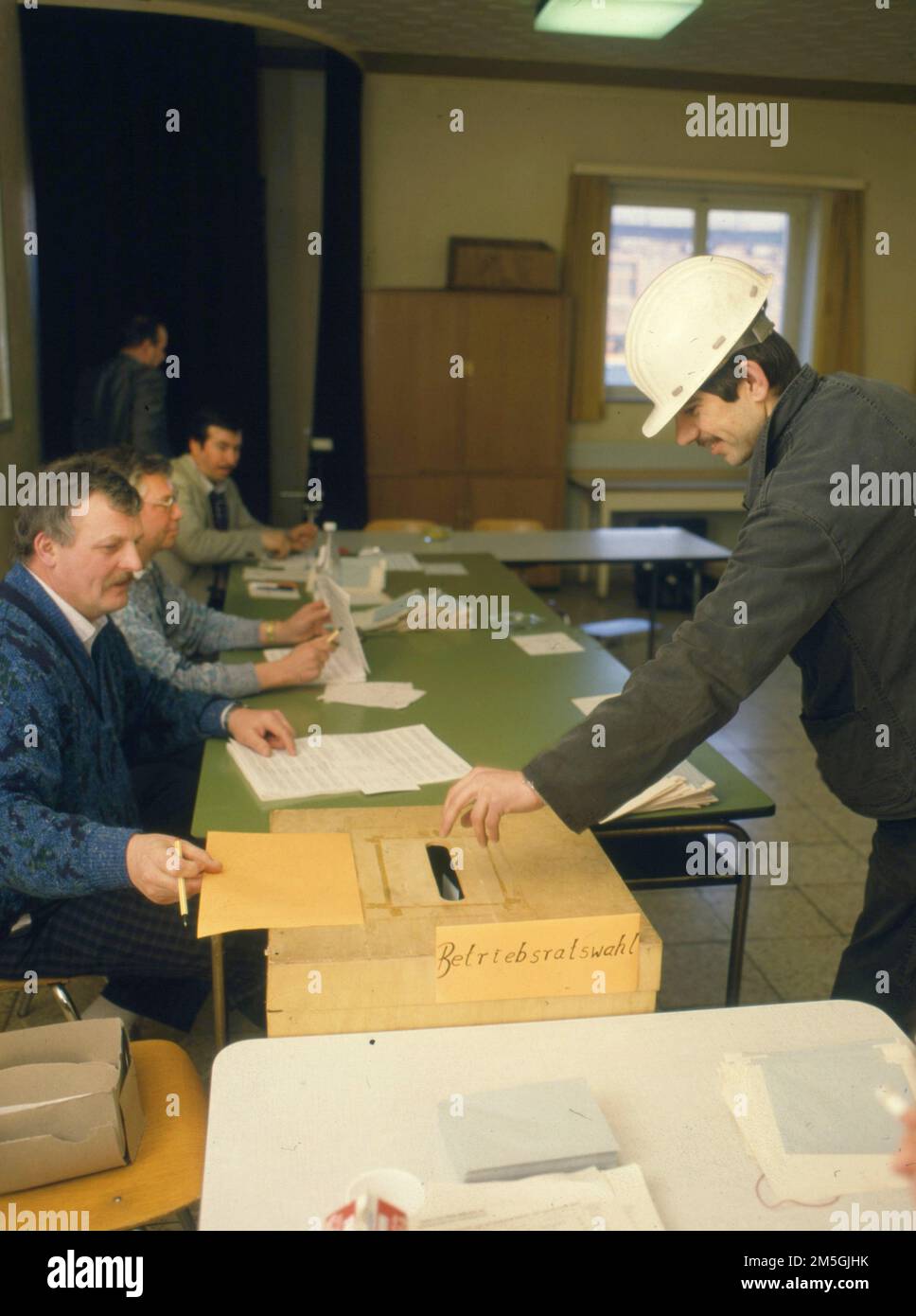 Ruhr Area . Metal company. Election to works council. ca. 1986-8 Stock ...