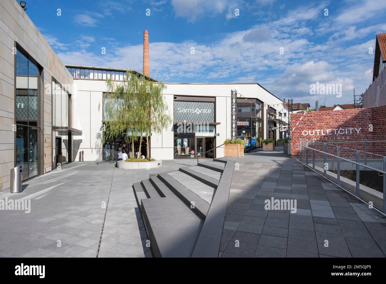Outletcity Metzingen pedestrian zone, Reutlingen district, Baden ...