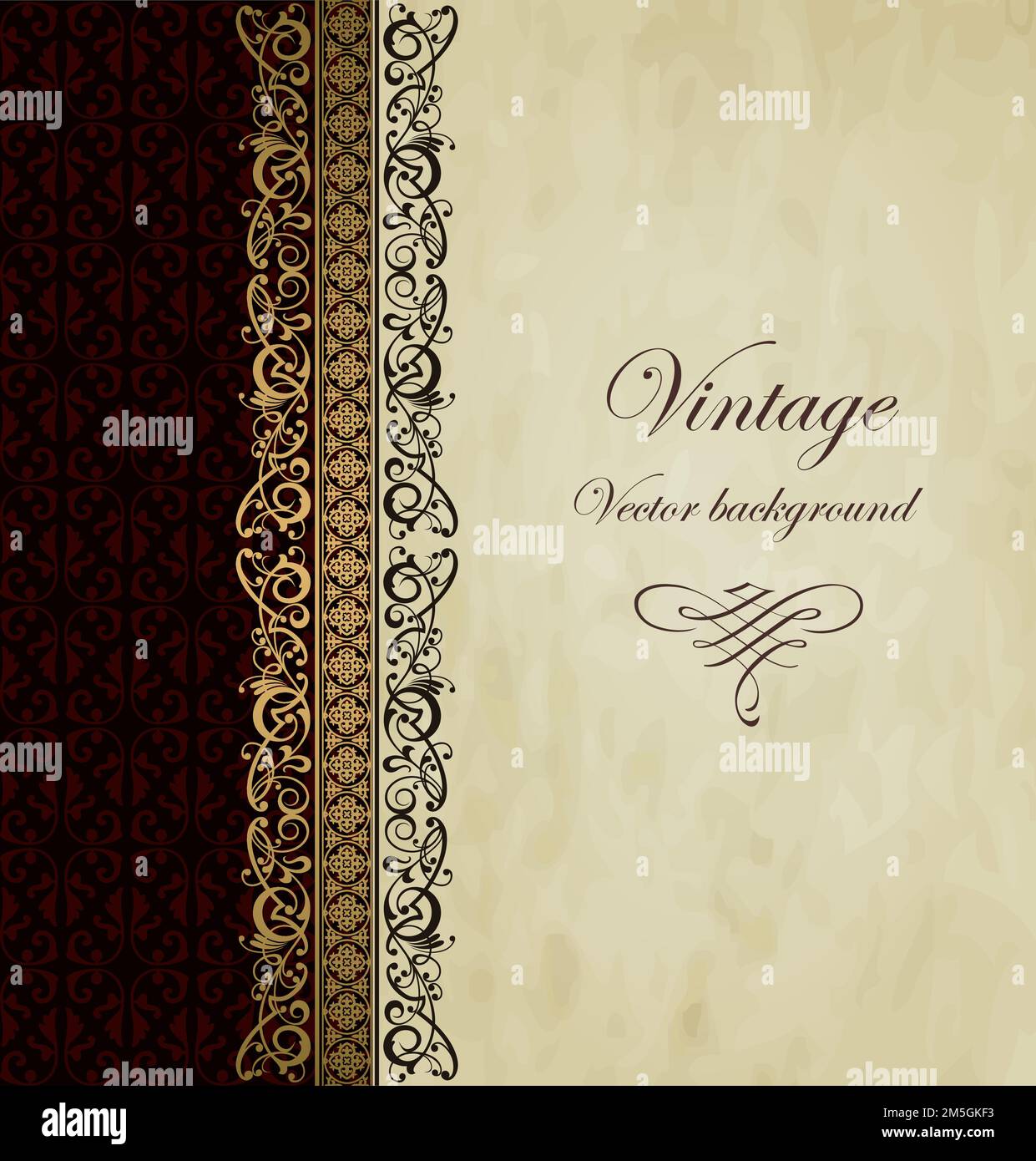 Vintage vector background Stock Vector Image & Art - Alamy