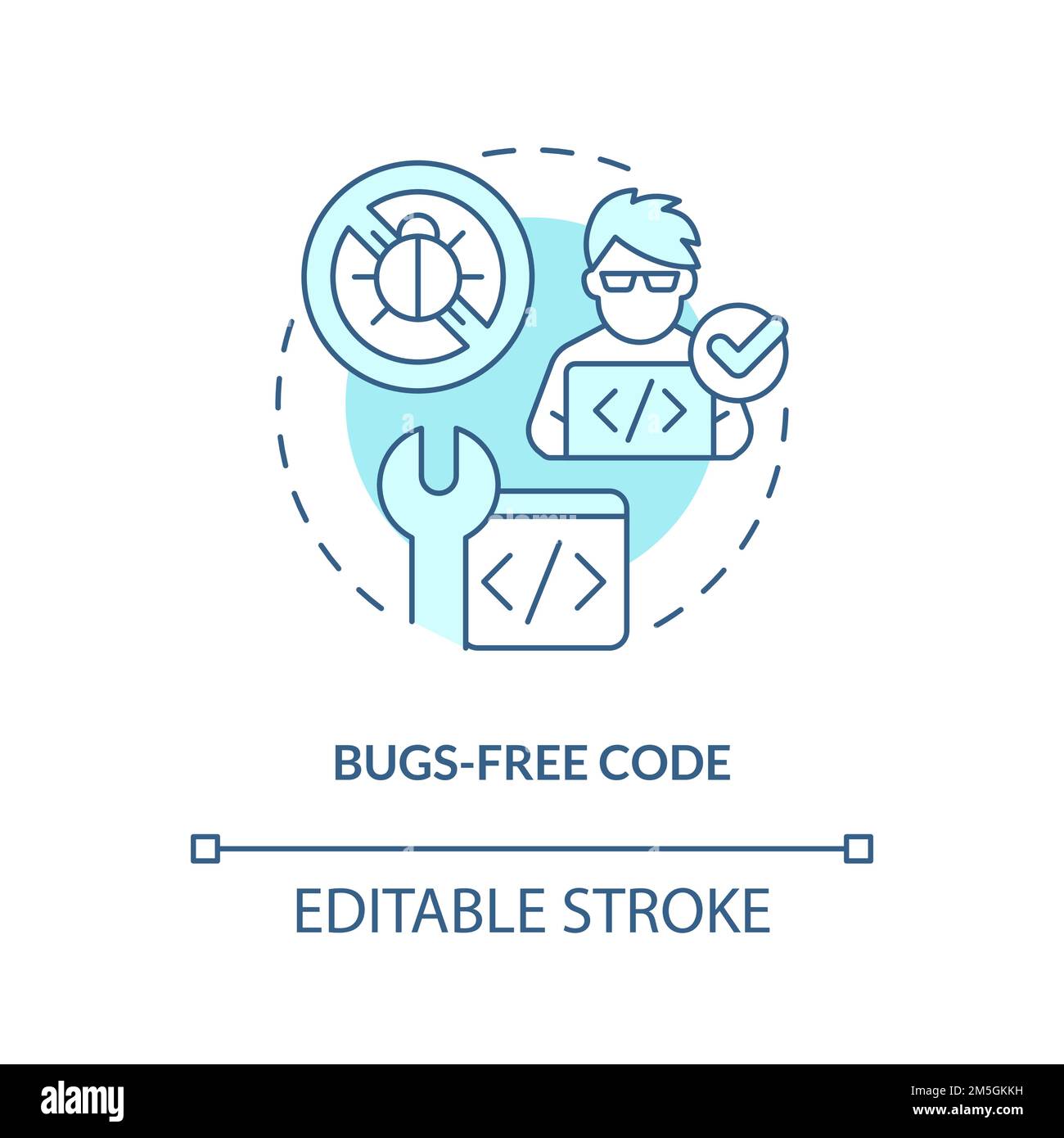 Error free coding hi-res stock photography and images - Alamy