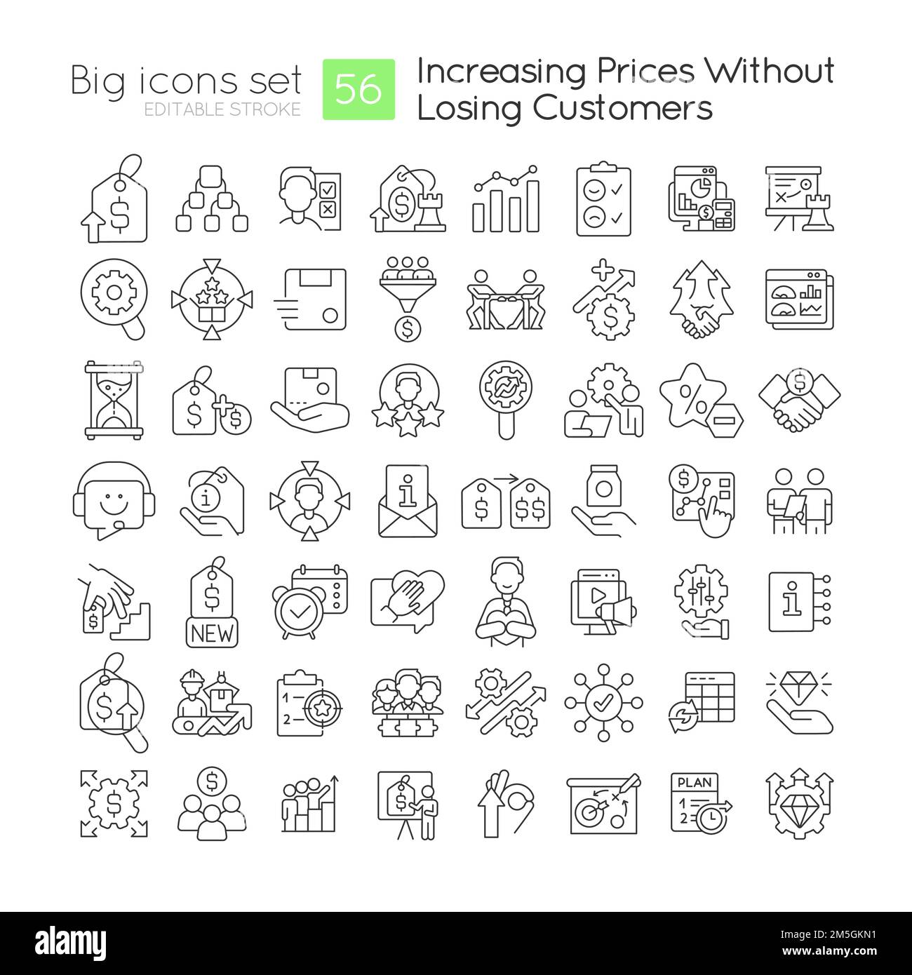 Losing customers Stock Vector Images - Alamy