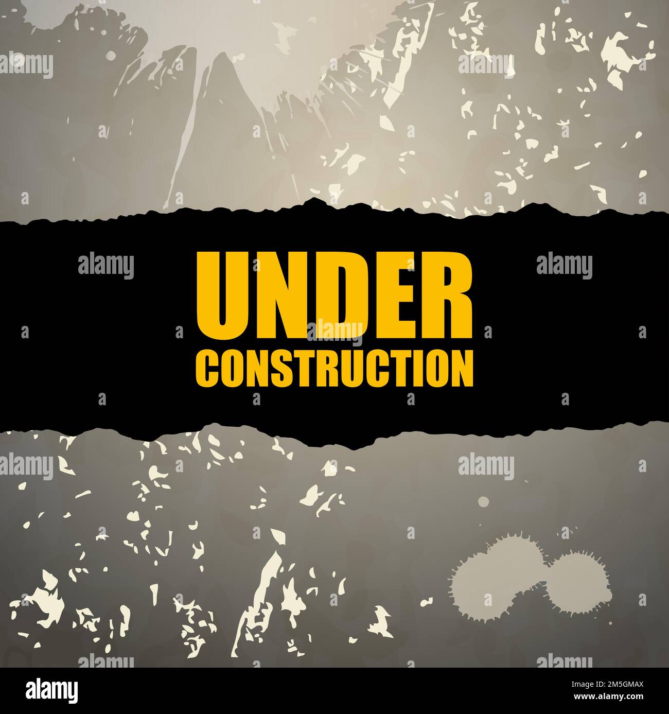Construction site signage vector Stock Vector Images - Alamy