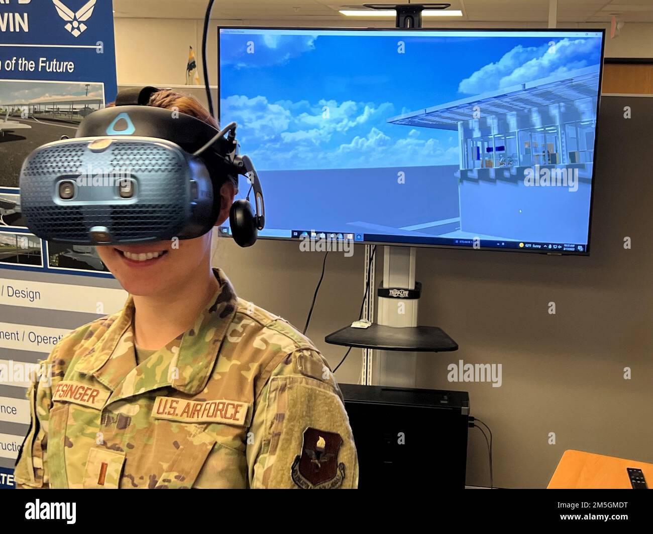 Lt. Jackie Noffsinger discovers some of the capabilities of the Digital ...