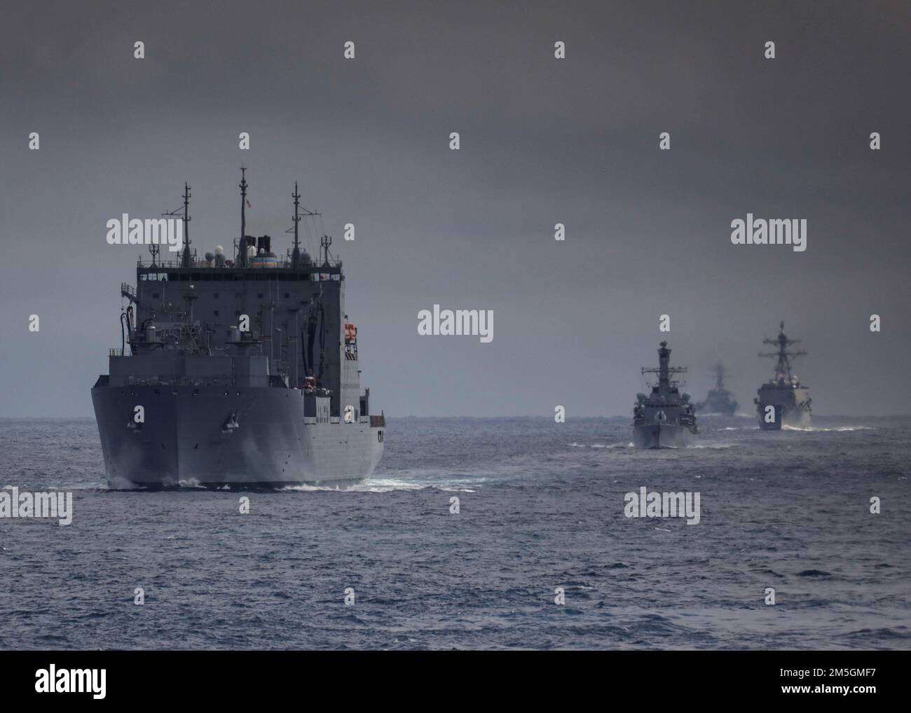 ATLANTIC OCEAN (March 17, 2022) – The Lewis and Clark-class dry cargo ...